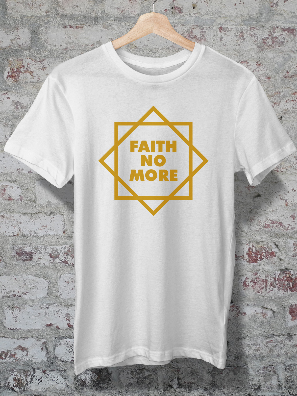T-SHIRT QUALITY CAMISETA - FAITH NO MORE - LOGO R$69,99 em Mojo - Camisetas T-SHIRT QUALITY CAMISETA - FAITH NO MORE - LOGO R$69,99 em Mojo - Camisetas