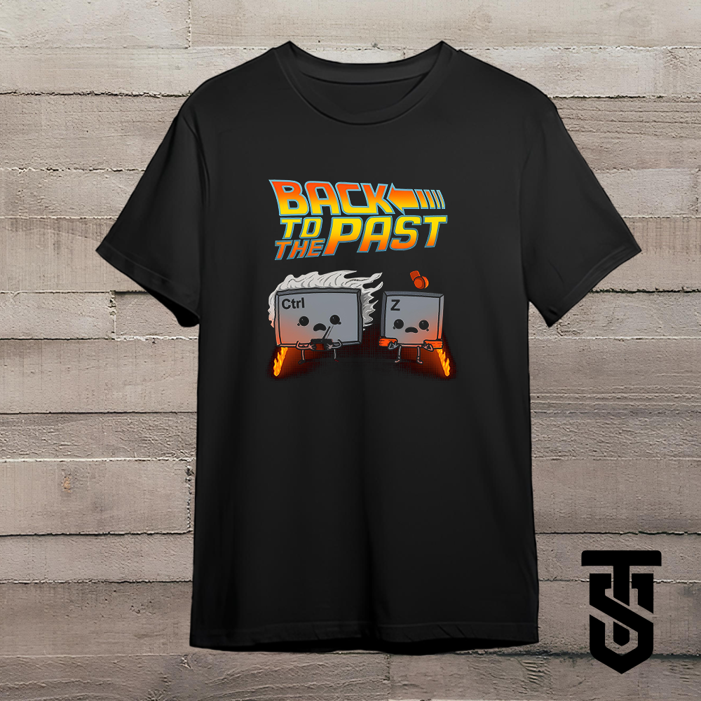 T-SHIRT QUALITY Back to the Past CTRL + Z R$69,91 em Santo Trends