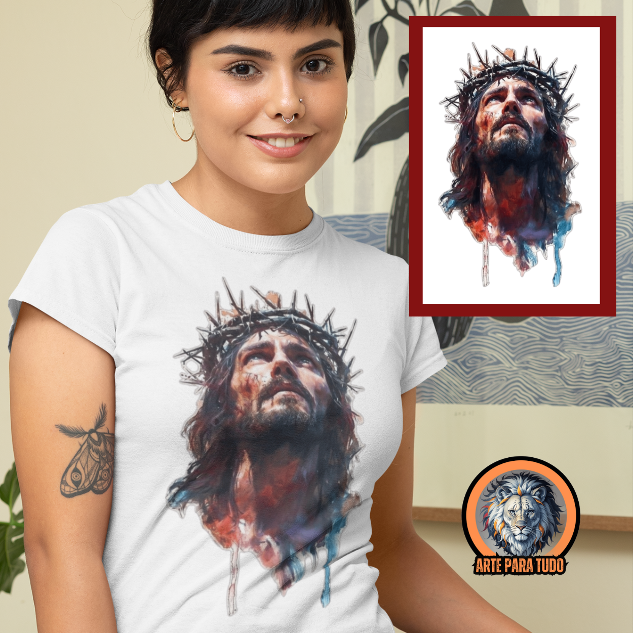 Baby Long Quality Camiseta Baby Long Quality - Rosto de Jesus R$69,20 ... Baby Long Quality Camiseta Baby Long Quality - Rosto de Jesus R$69,20 ...