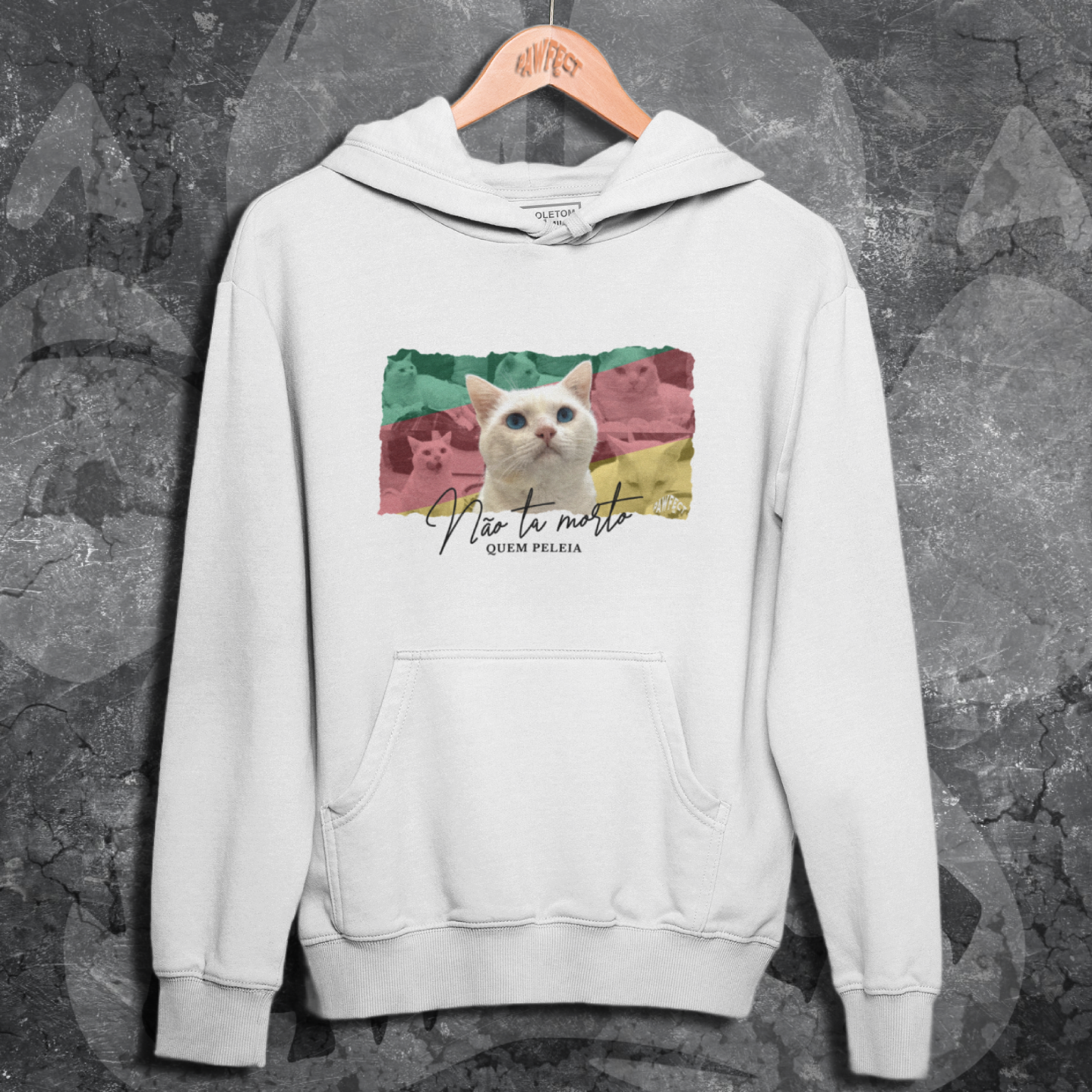 Moletom Quality Canguru Moletom Canguru | Kichiro | Não ta morto quem peleia R$179,90 em Pawfect