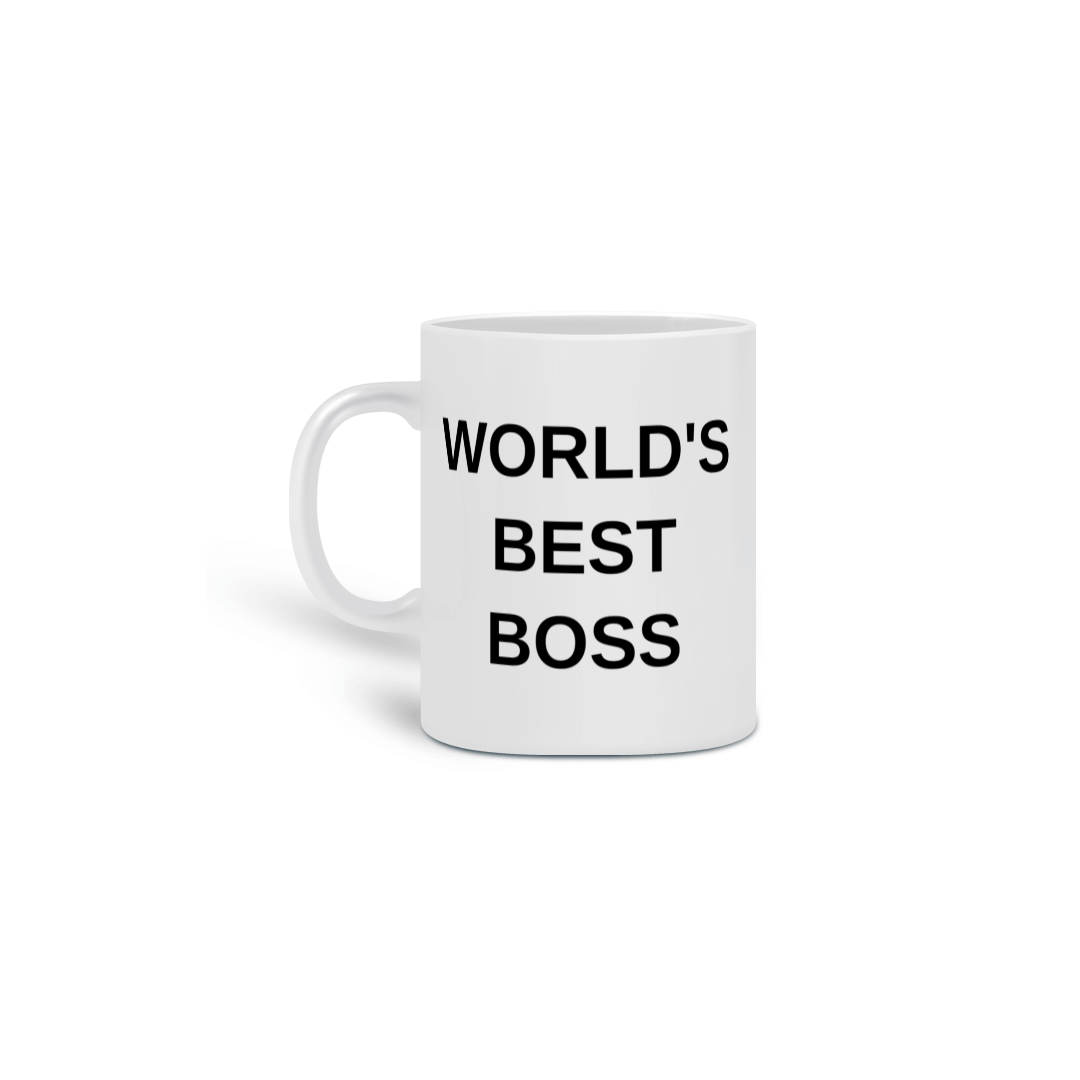 CANECA Caneca World s Best Boss The Office R 43 60 Em CANECA Caneca World s Best Boss The Office R 43 60 Em