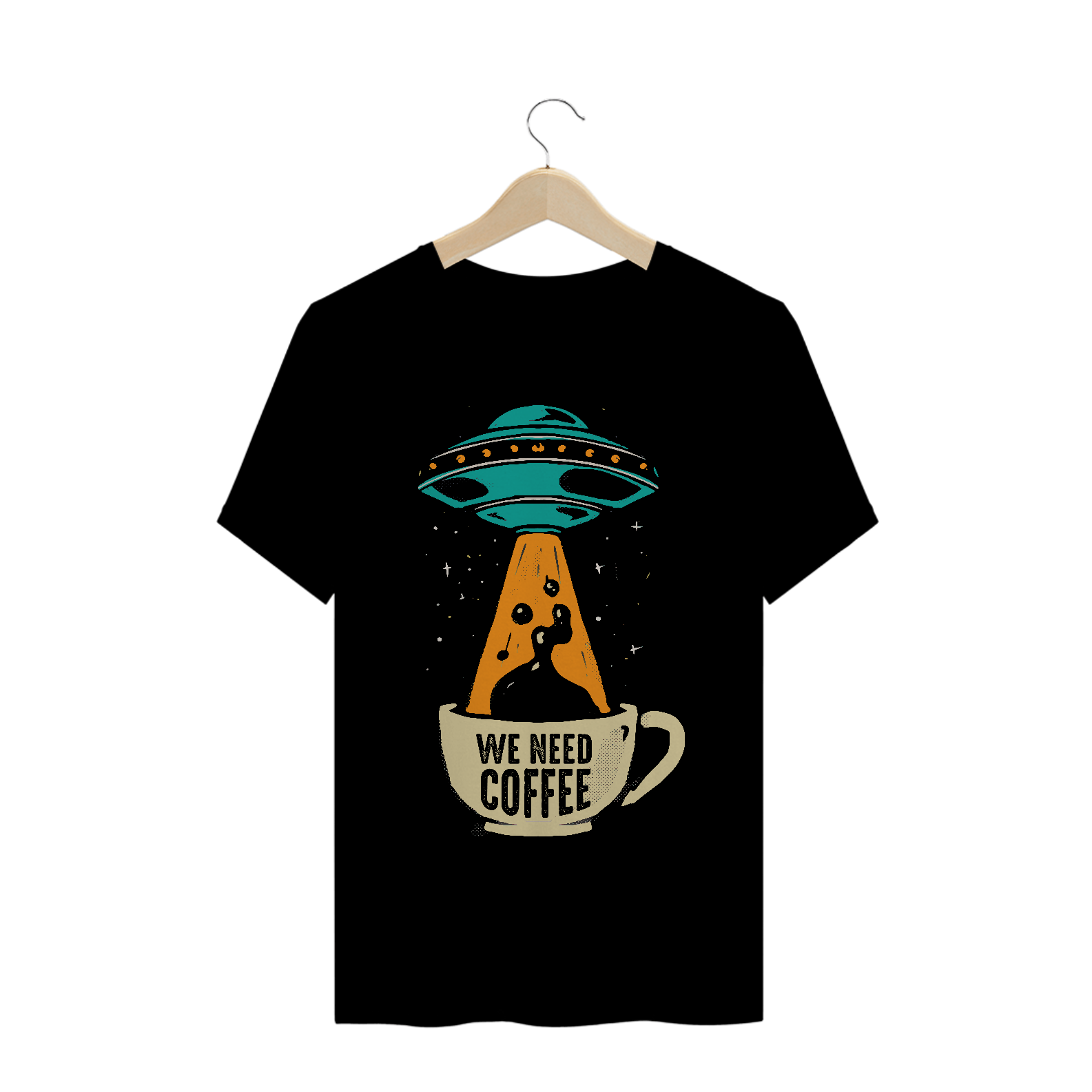 T-Shirt Quality WE NEED COFFEE em Estampas para todos os estilos!