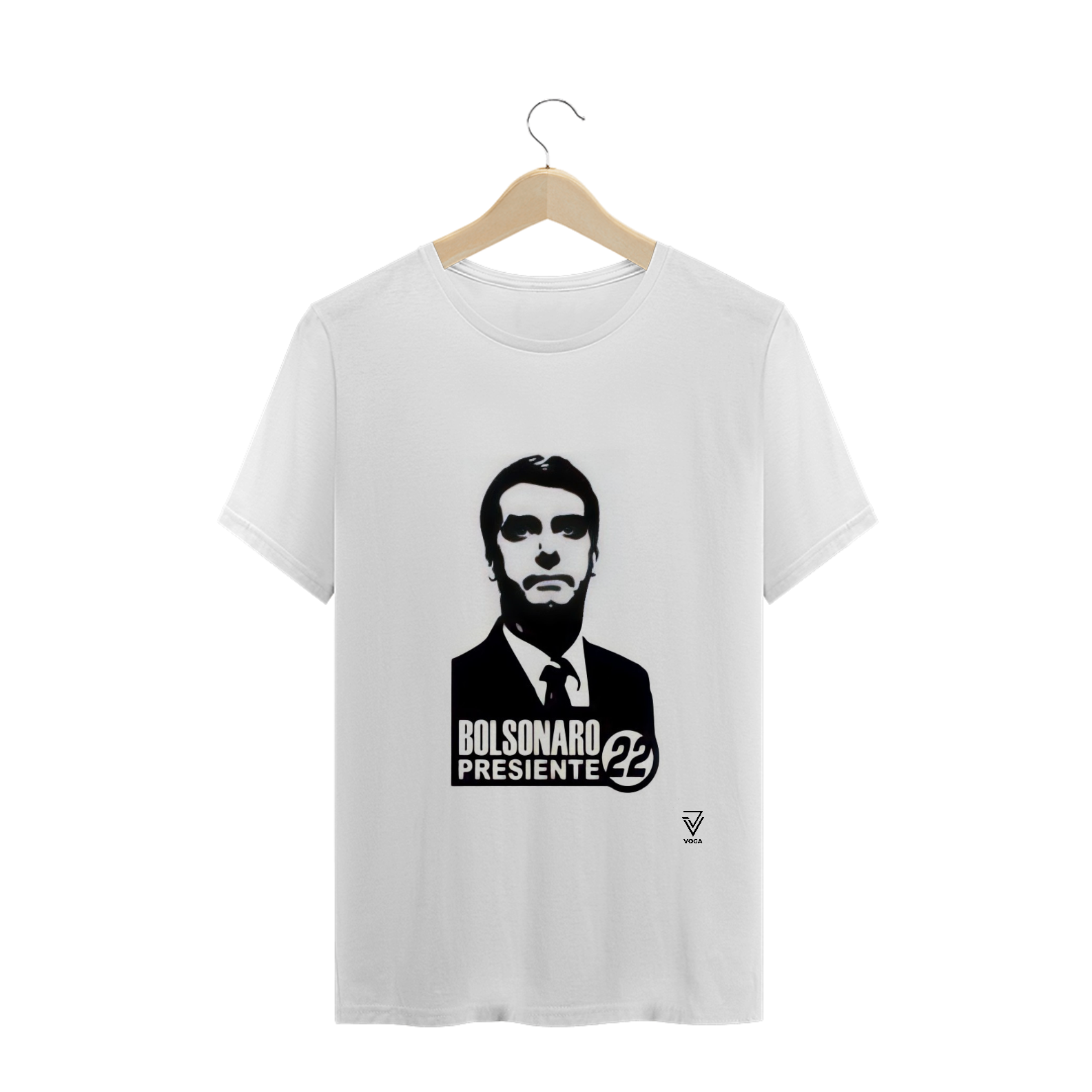 T-Shirt Classic Bolsonaro Presidente R$59,99 em VOGA