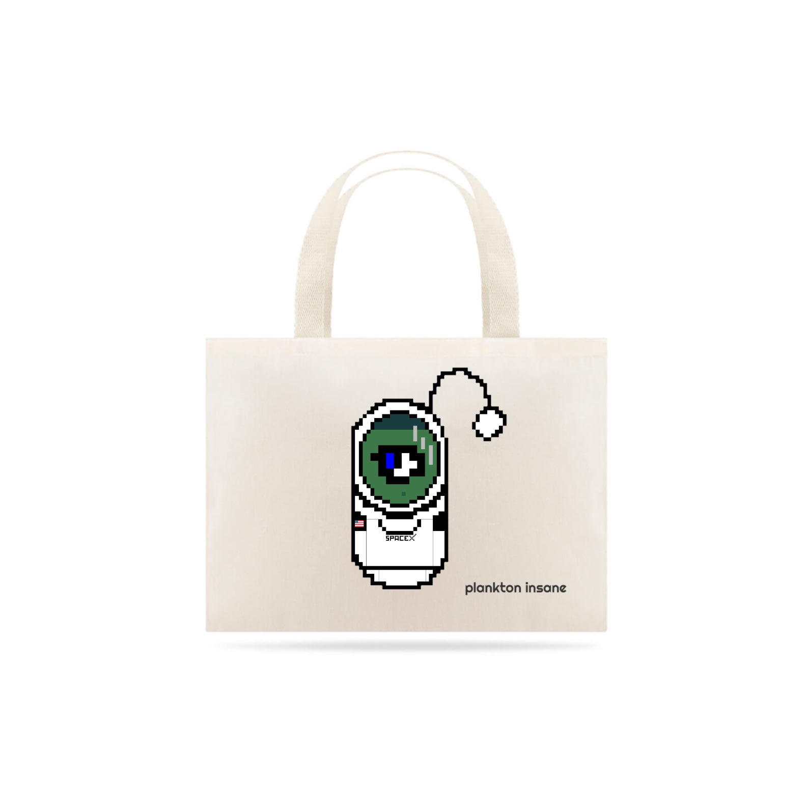 ECO BAG GRANDE Plankton Insane - Eco Bag Grande R$43,35 em