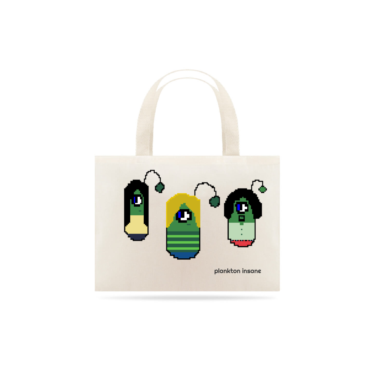 Eco Bag Grande Plankton Insane - Eco Bag Grande R$43,35 em