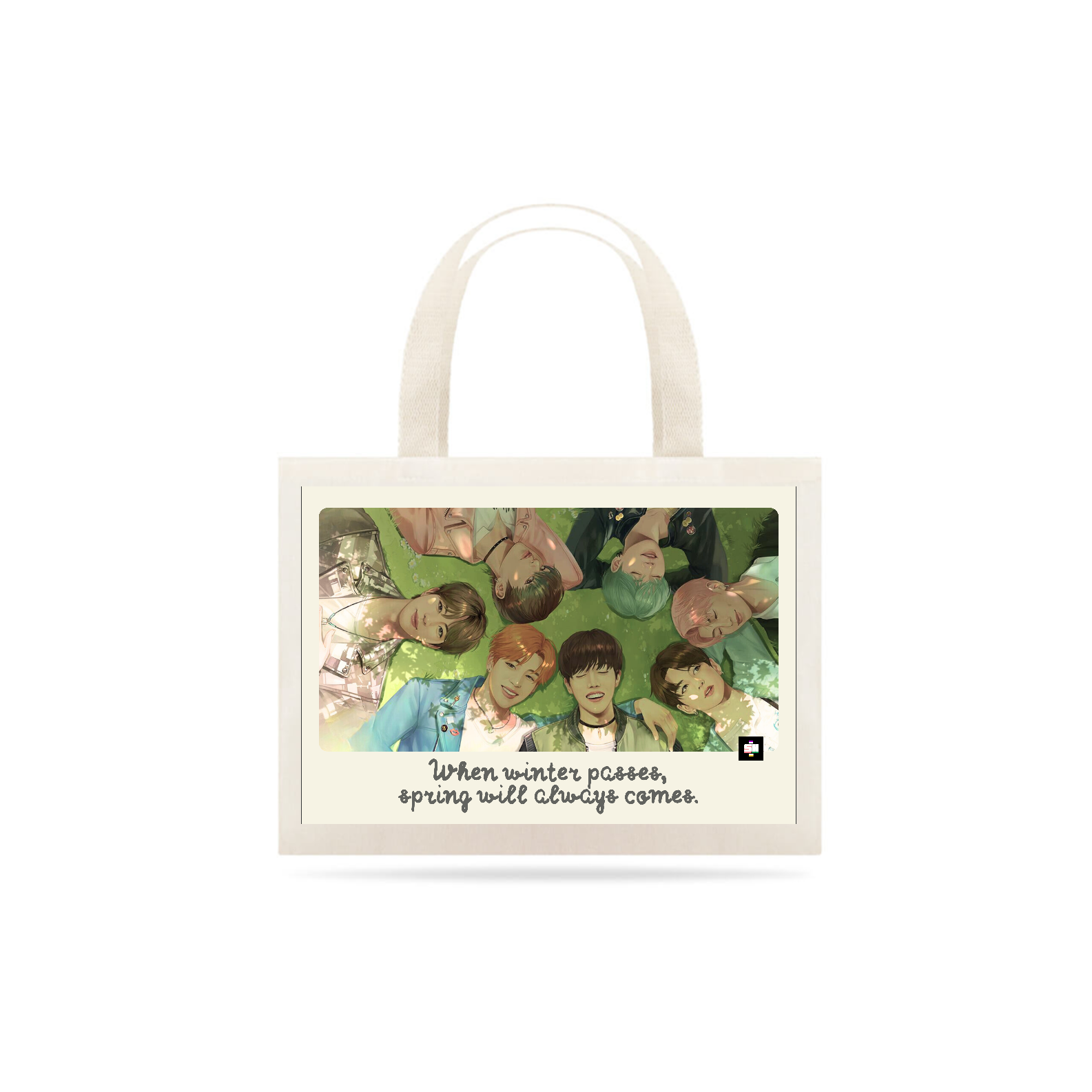 ECO BAG GRANDE ECOBAG BTS COLOR ENG 02 R$39,90 em