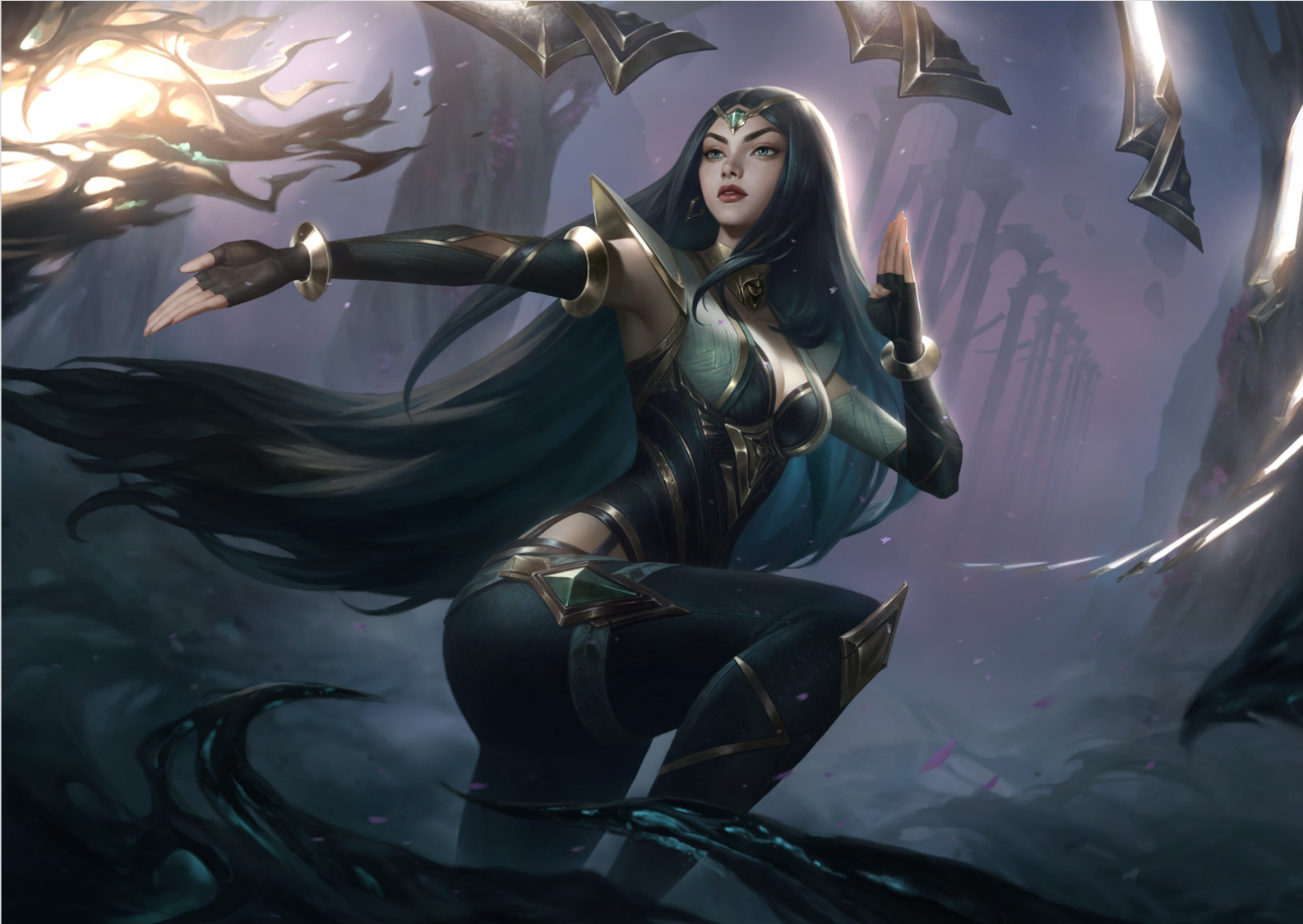 Poster Paisagem Poster - Irelia Sentinela (League of Legends) em