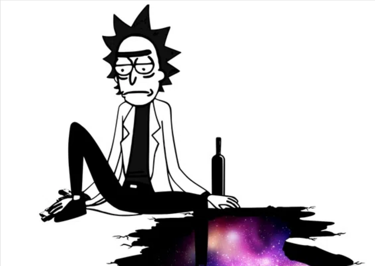 Poster Paisagem sad rick poster em