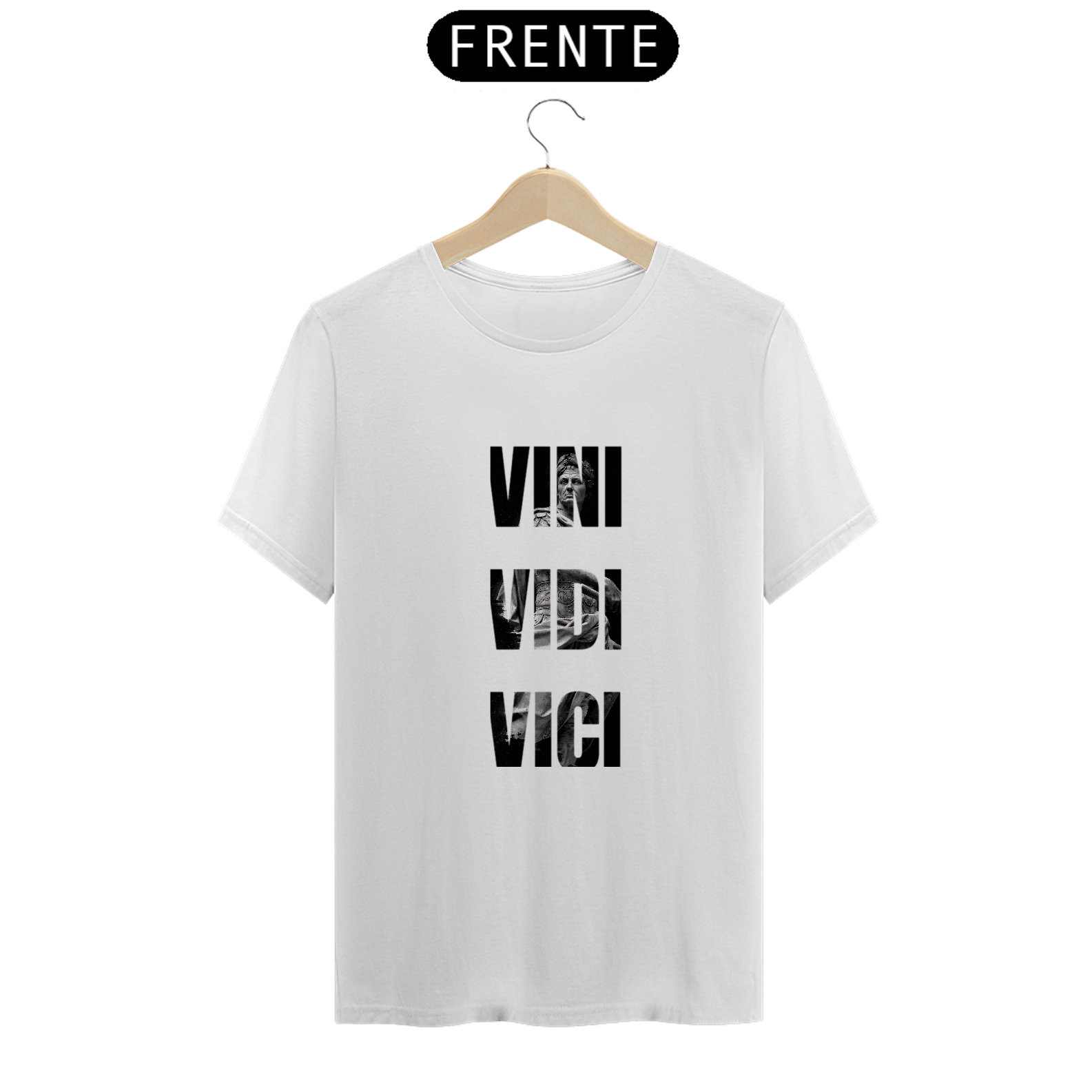 T-SHIRT QUALITY Camisa Vini Vidi Vici ( R$53,53 em