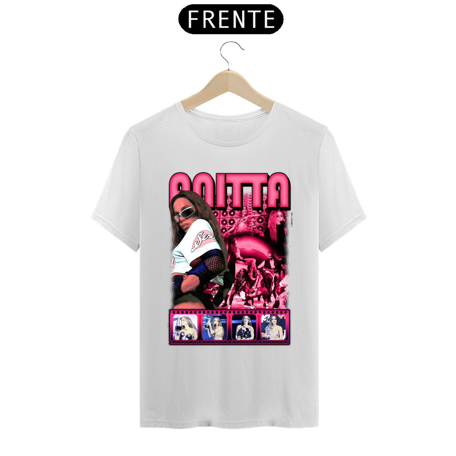 T-SHIRT PRIME ANITTA R$140,00 em