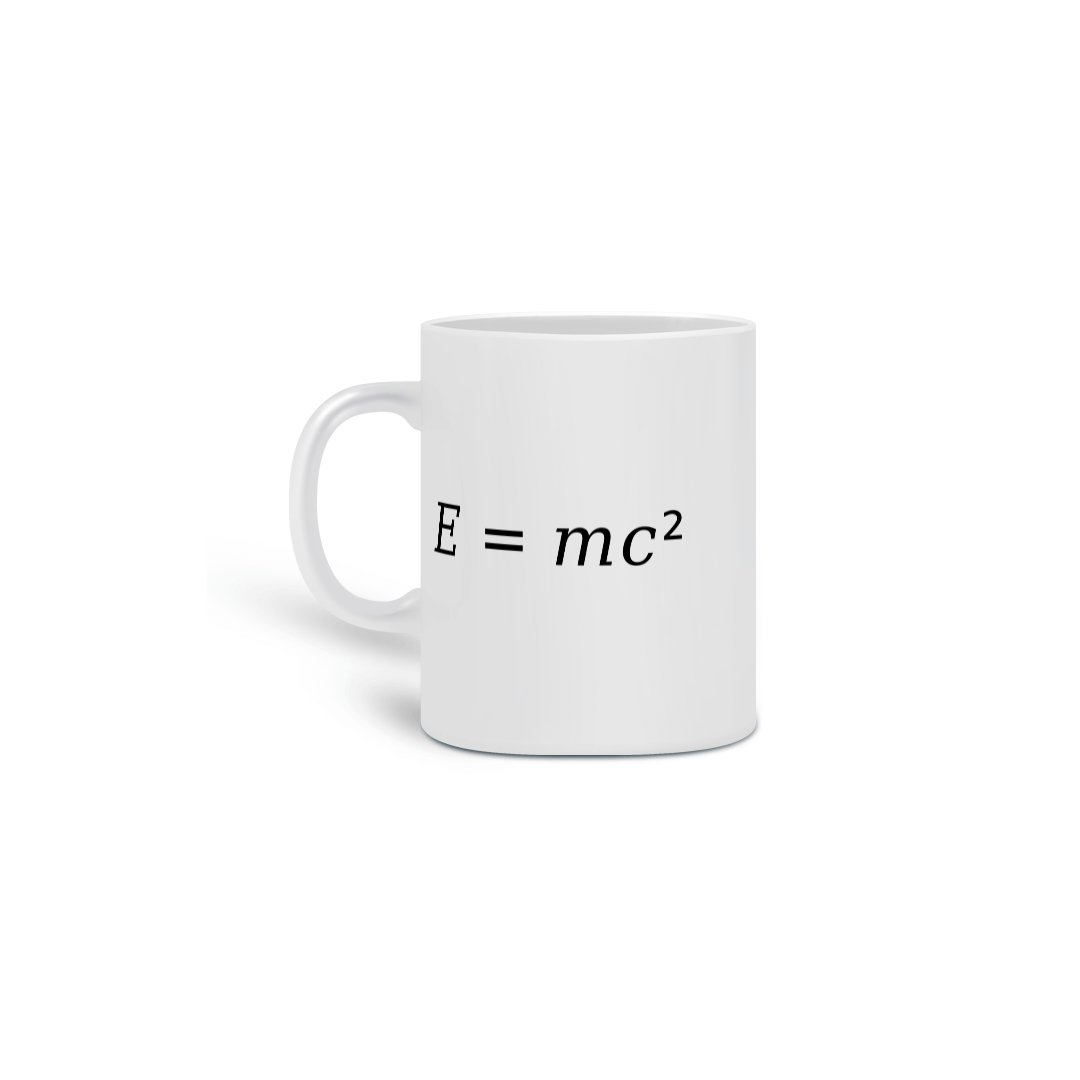 Caneca Caneca personalizada; estampa temática Albert Einstein R$45,14 em