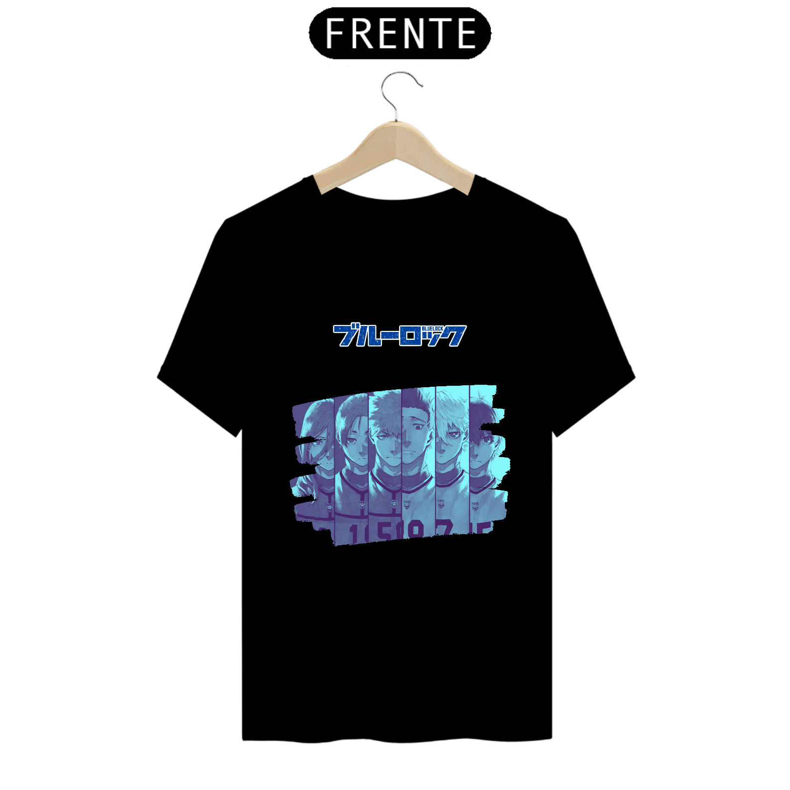 T-Shirt Classic Camisa Blue Lock - Team R$59,90 em Anime Ink