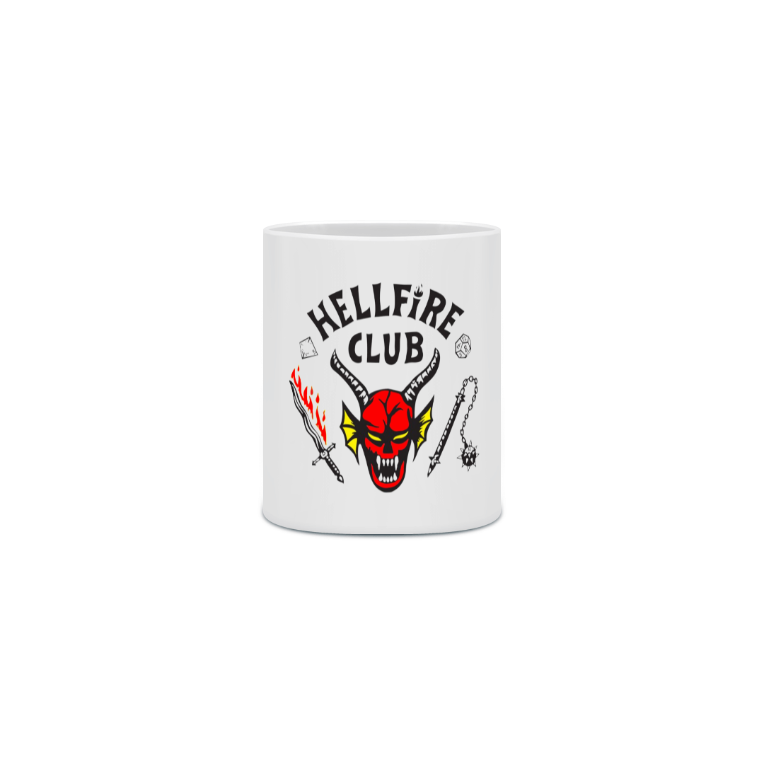 Caneca Caneca Hellfire Club - Coisas Estranhas R$39,89 em