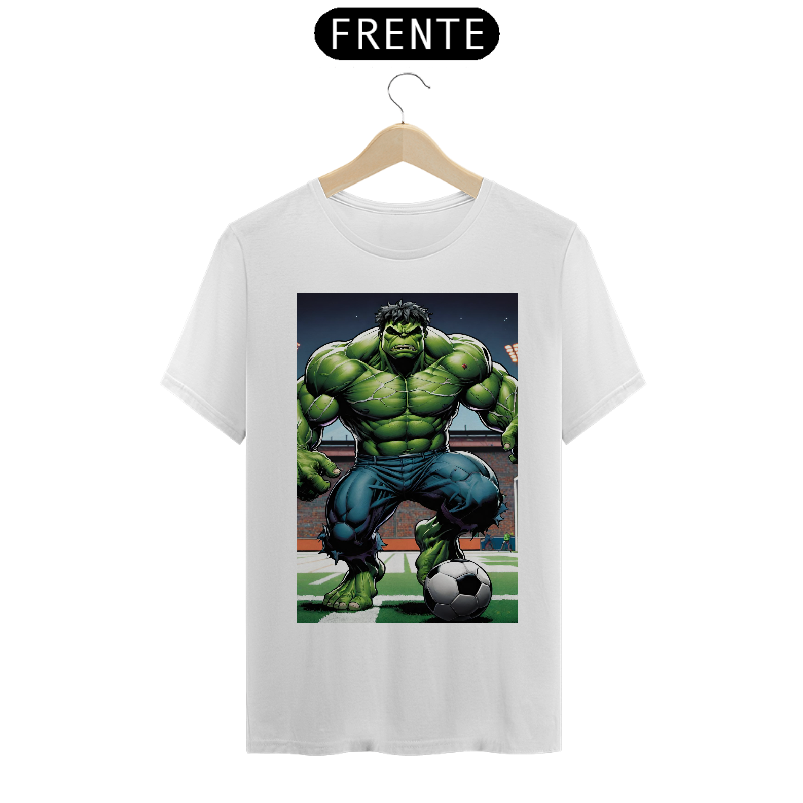 T-Shirt Quality Hulk Jogador R$75,00 em
