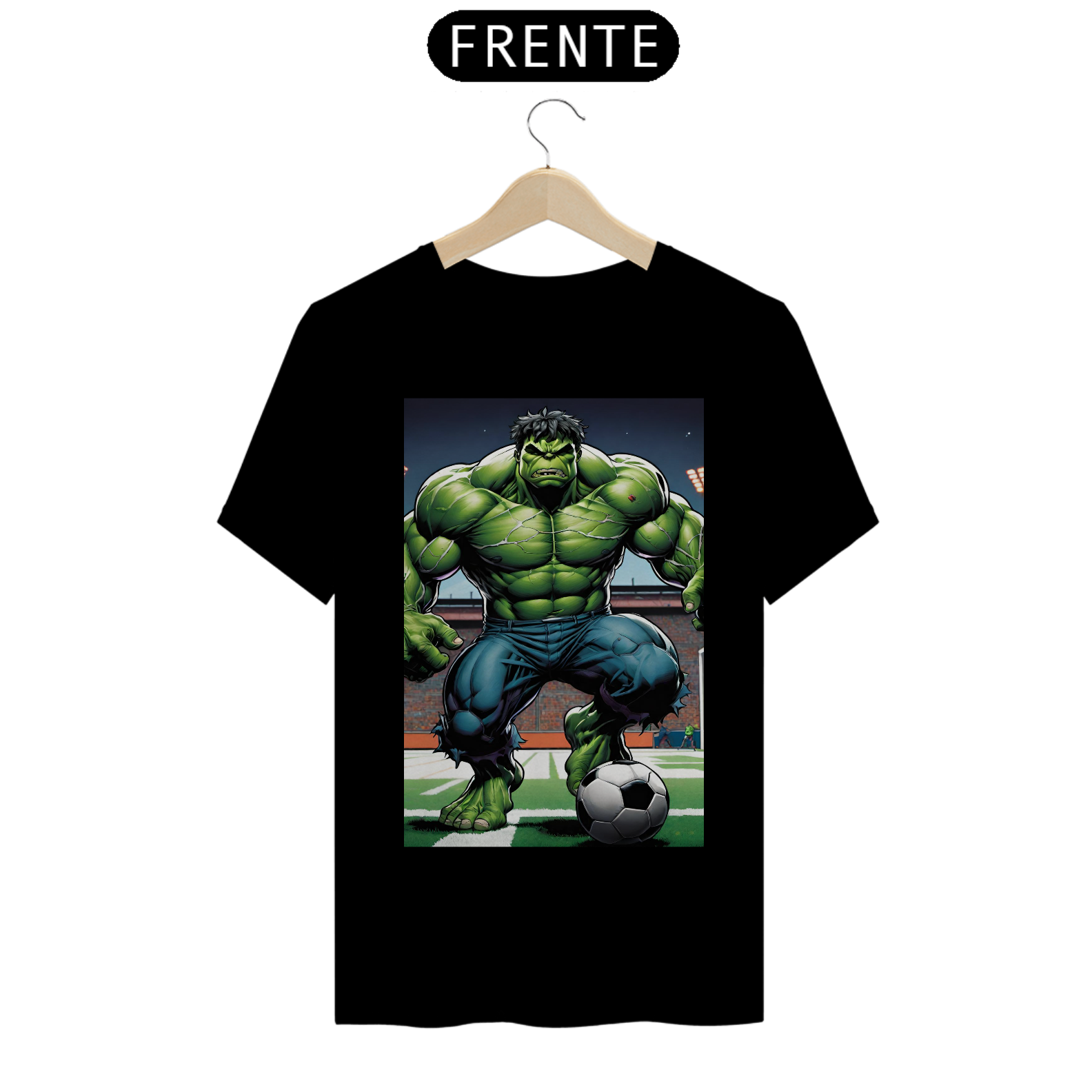 T-Shirt Quality Hulk Jogador R$75,00 em