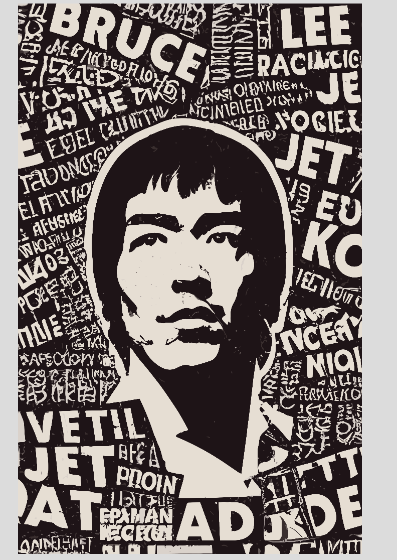 Poster Retrato POSTER BRUCE LEE em CODEX STORE: A loja online de ...