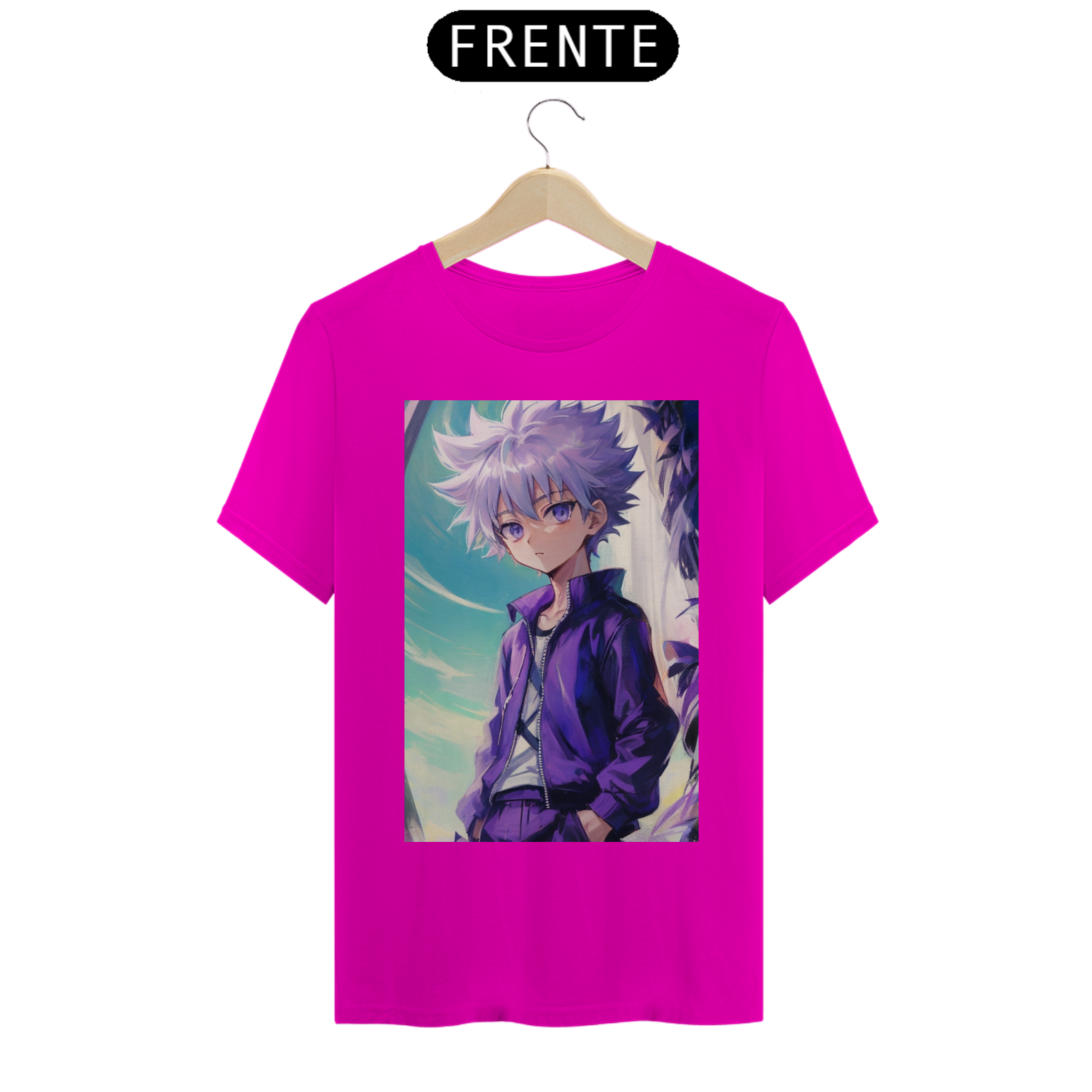T-Shirt Classic Killua - HunterxHunter R$59,63 em Mundo Geek& Nerd