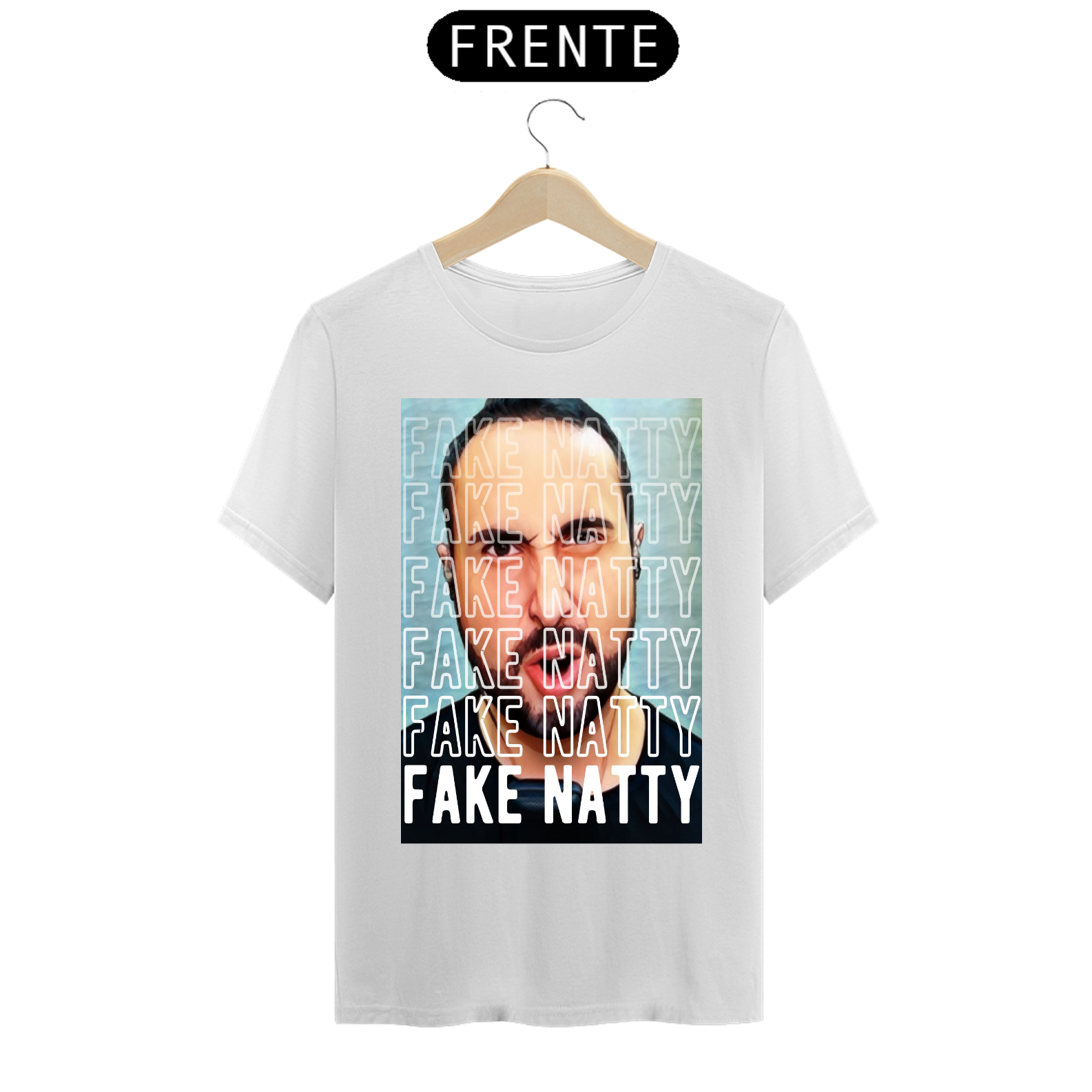 T-Shirt Classic camisa fake natty em