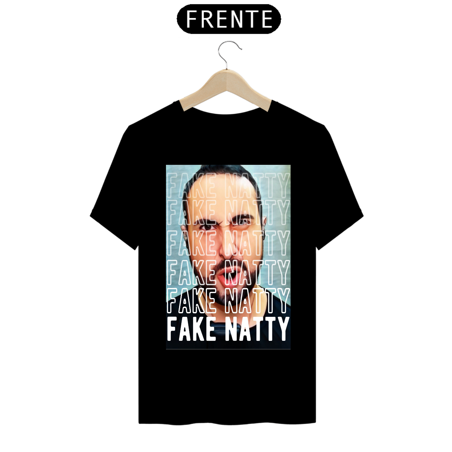 T-Shirt Classic camisa fake natty em