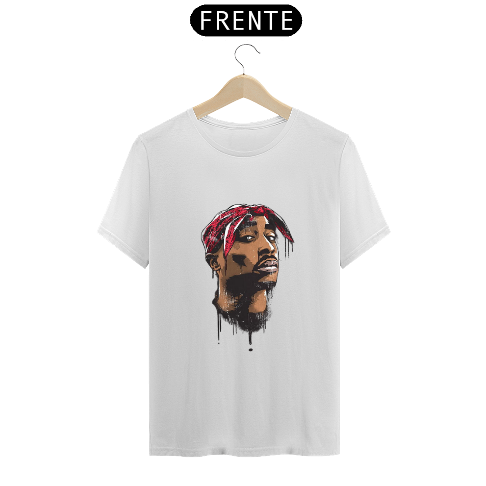 T-Shirt Classic Camiseta 2PAC em