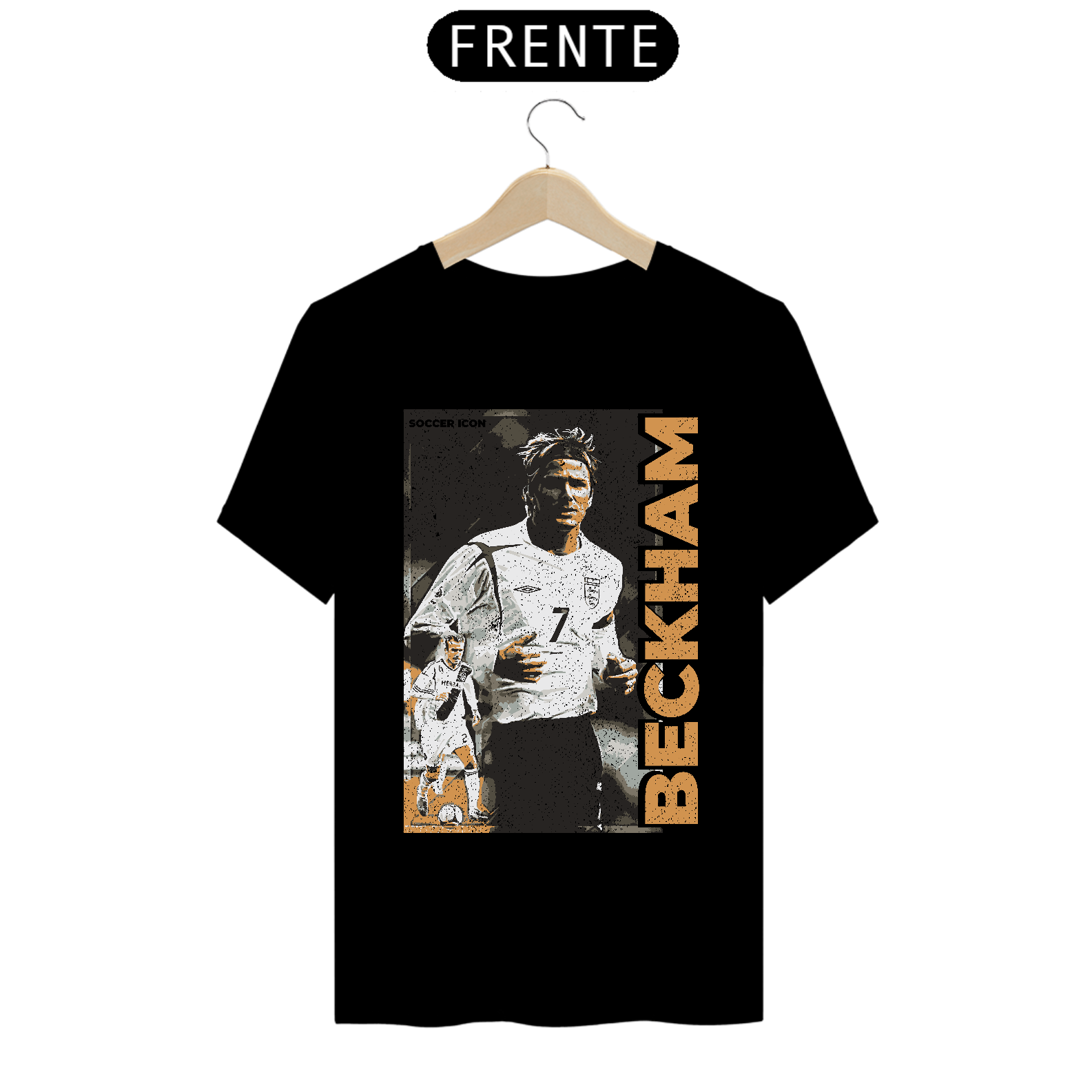 T-Shirt Classic David Beckham - Soccer Icons em Prog Store