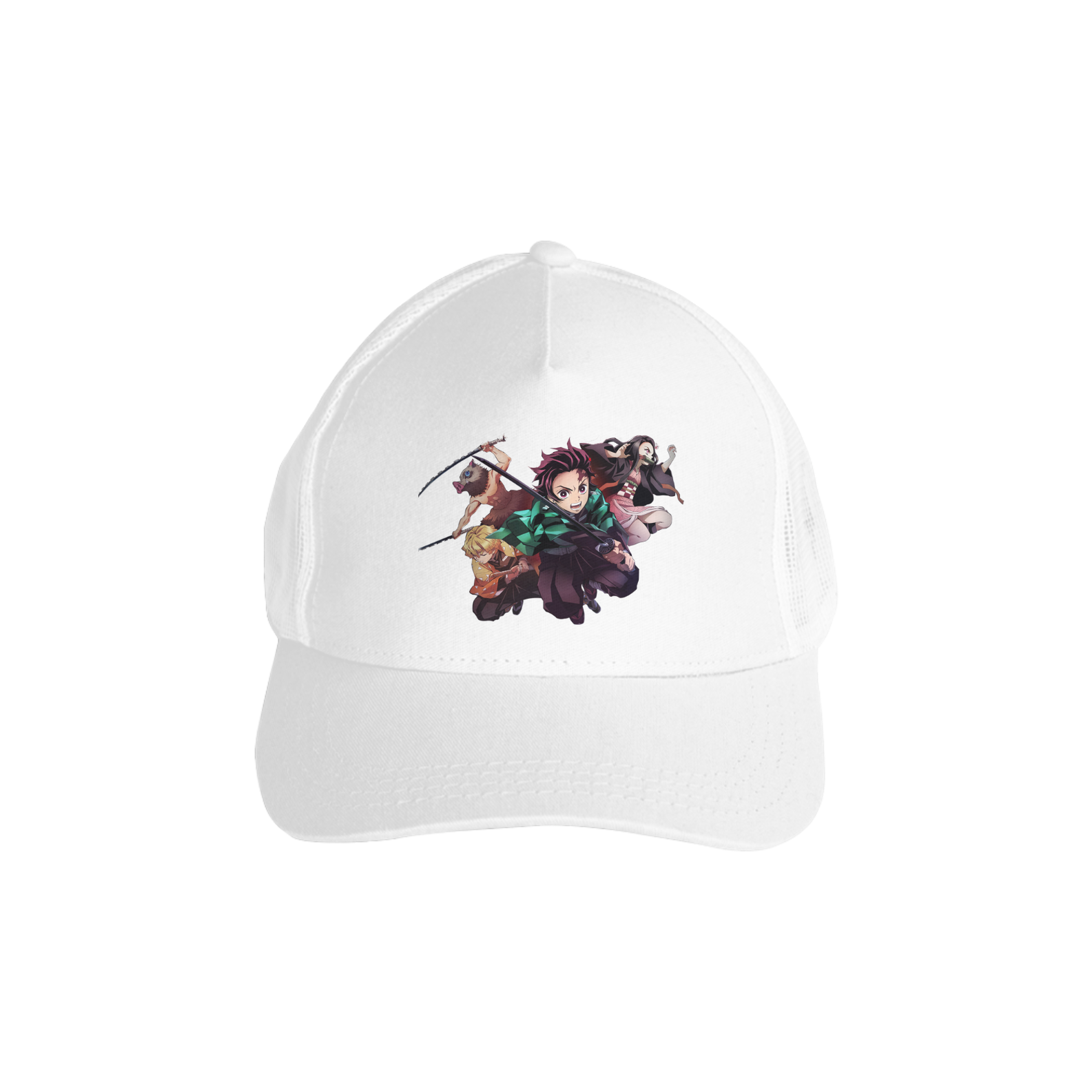 BONÉ AMERICANO COM TELA Boné - Demon Slayer R$59,90 em Geek Style Estampas