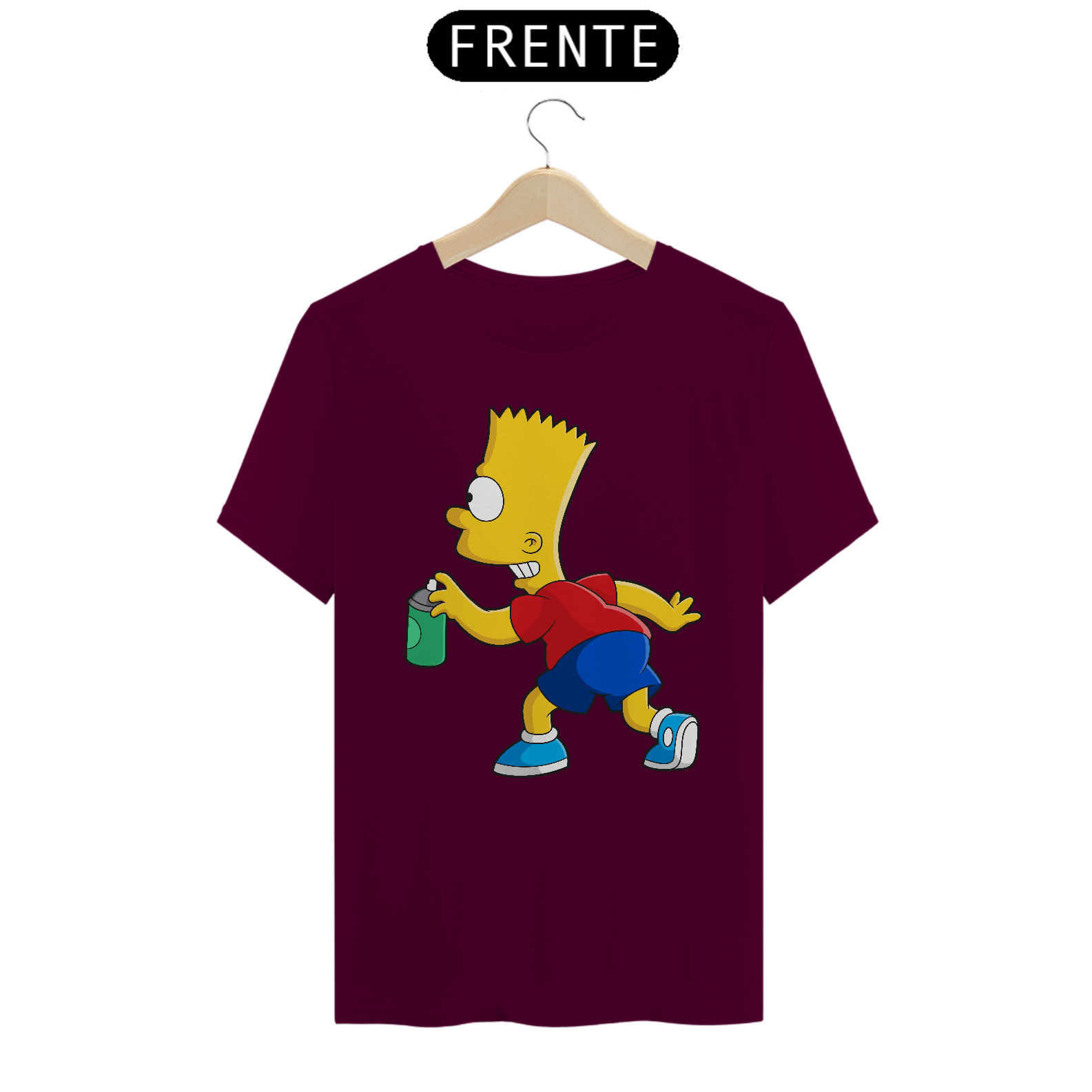 T-Shirt Classic Camisa Masculina - Bart Simpson R$69,90 em Geek Style ...