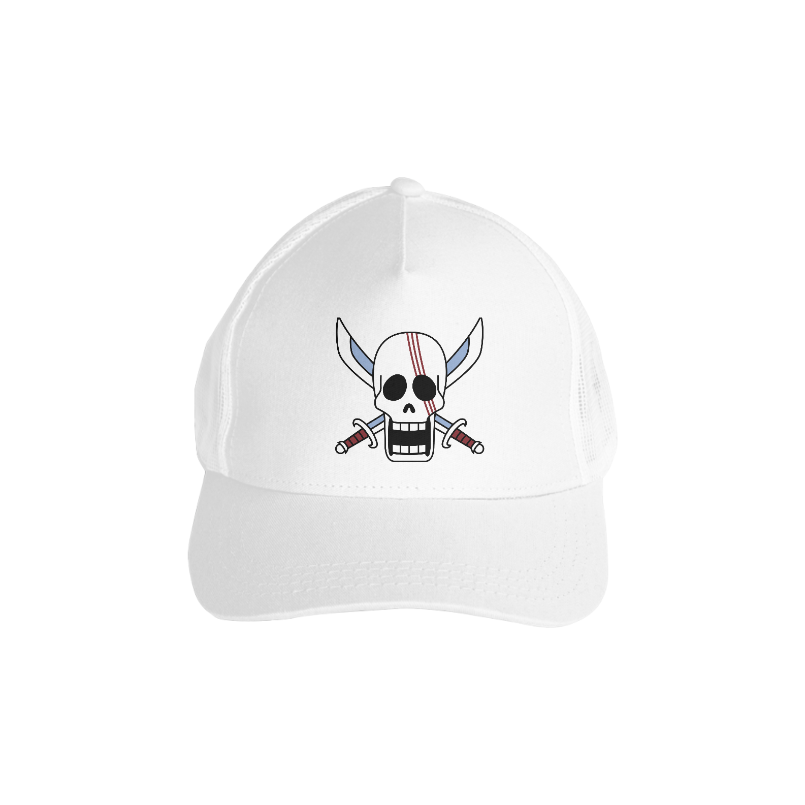 Boné Americano com Tela BONÉ AMERICANO - one piece shanks R$45,39 em