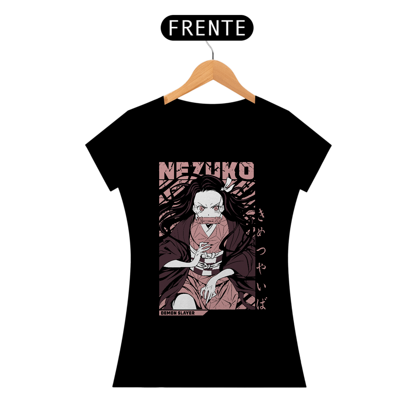 Baby Long Classic BABY LOOK NEZUKO - DEMON SLAYER R$59,90 em GARANTA ...