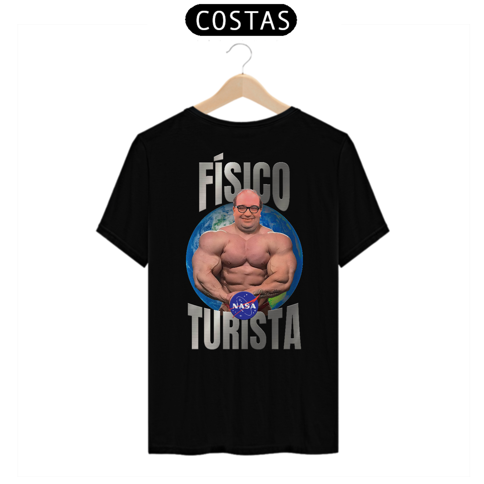 T-Shirt Classic Fisico Turista COSTAS R$49,13 em
