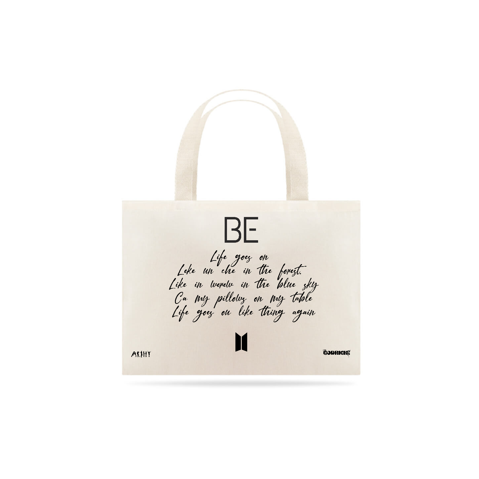 ECO BAG GRANDE Ecobag BE - BTS R$29,90 em