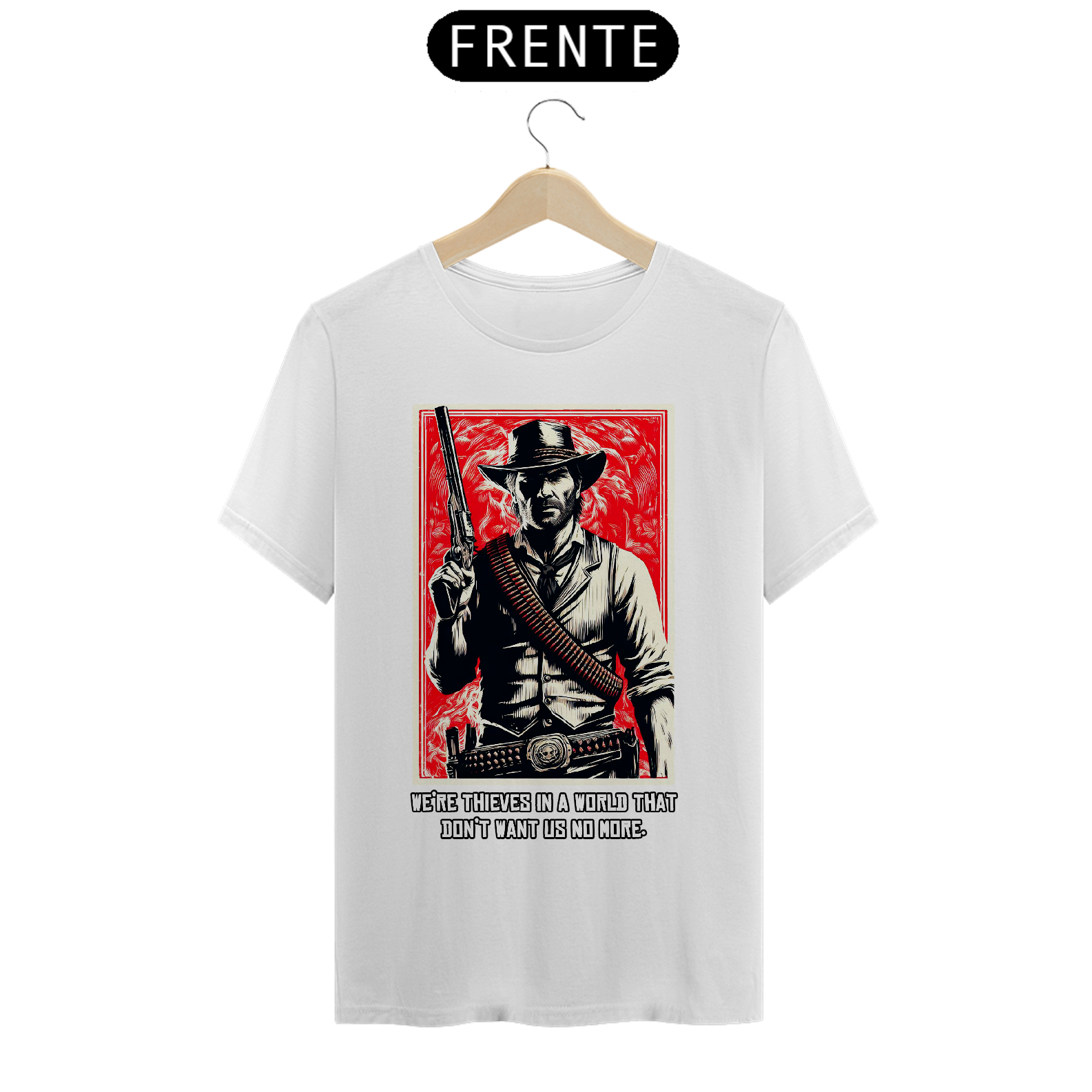 T-Shirt Classic Arthur Morgan - Red Dead Redemption 2 | T-shirt R$74,99 ...