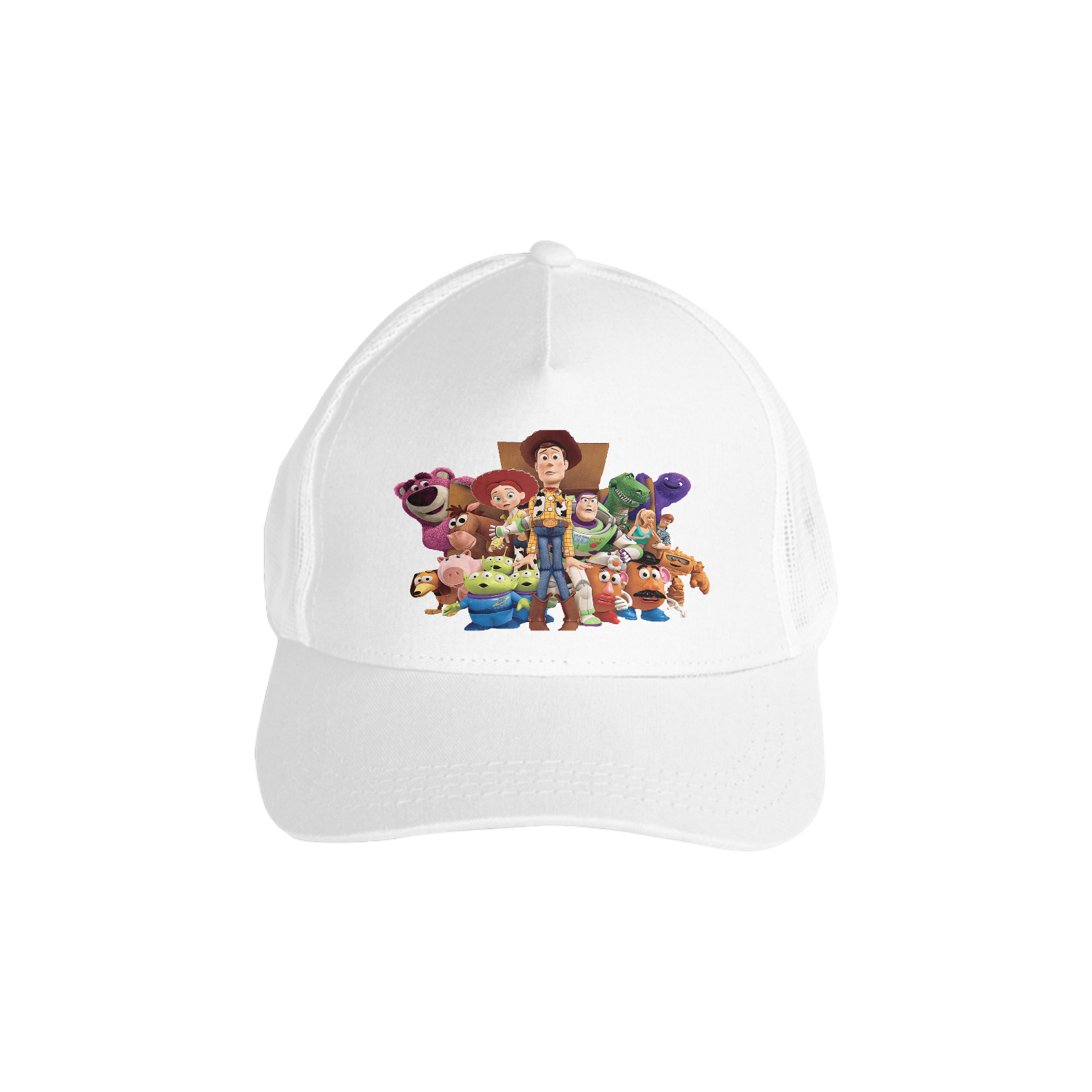 Boné Americano com Tela Bonés do toy story R$55,89 em