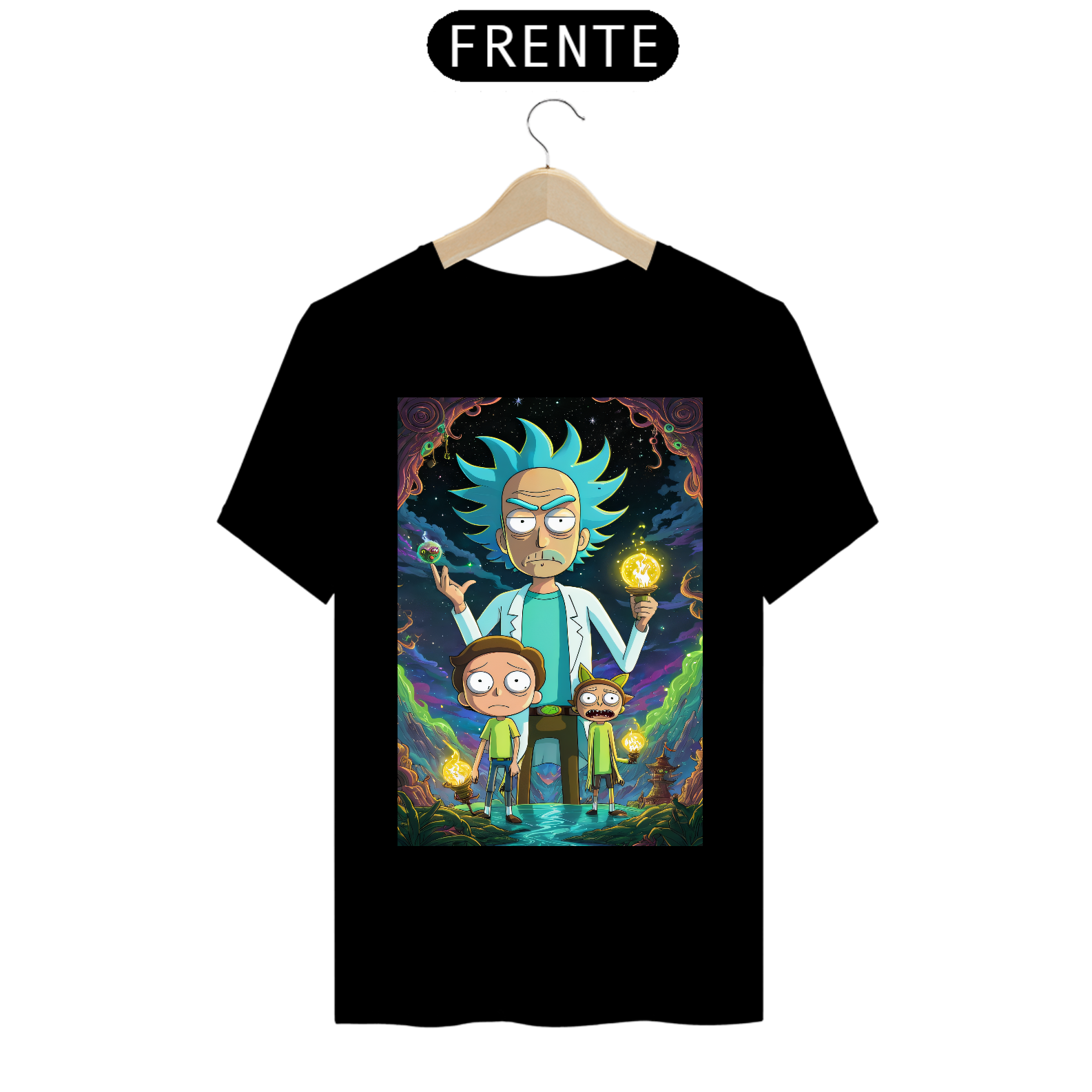 T-Shirt Prime Camisa Prime Rick e Morty Exclusiva em Nova Art Game