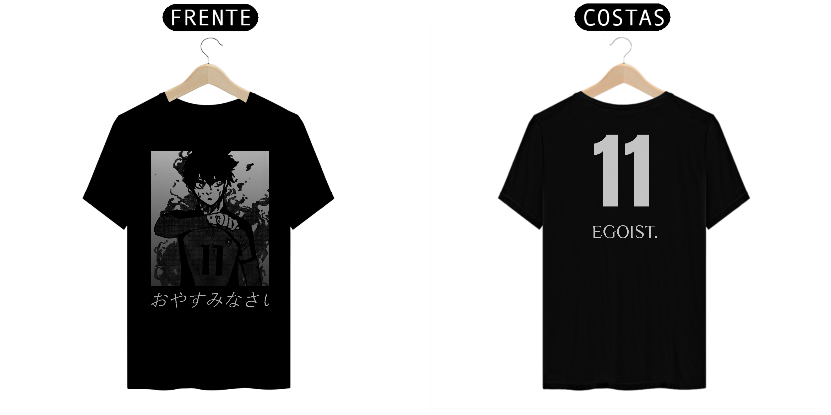 T-SHIRT QUALITY Camiseta Premium Egoista Isagi (Blue Lock) R$80,90 em ...