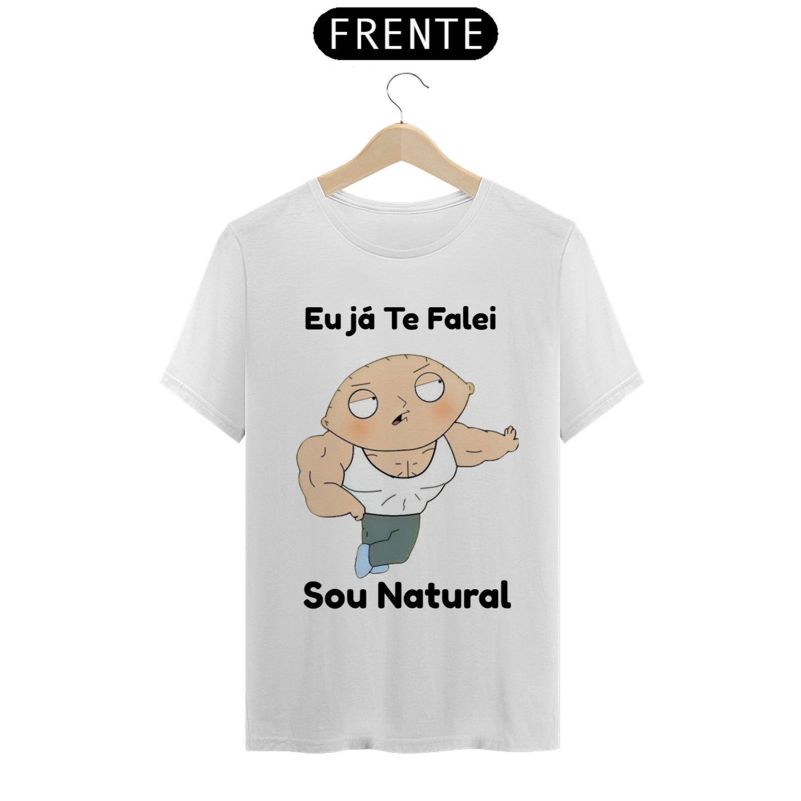 T-Shirt Classic Sou Natural em