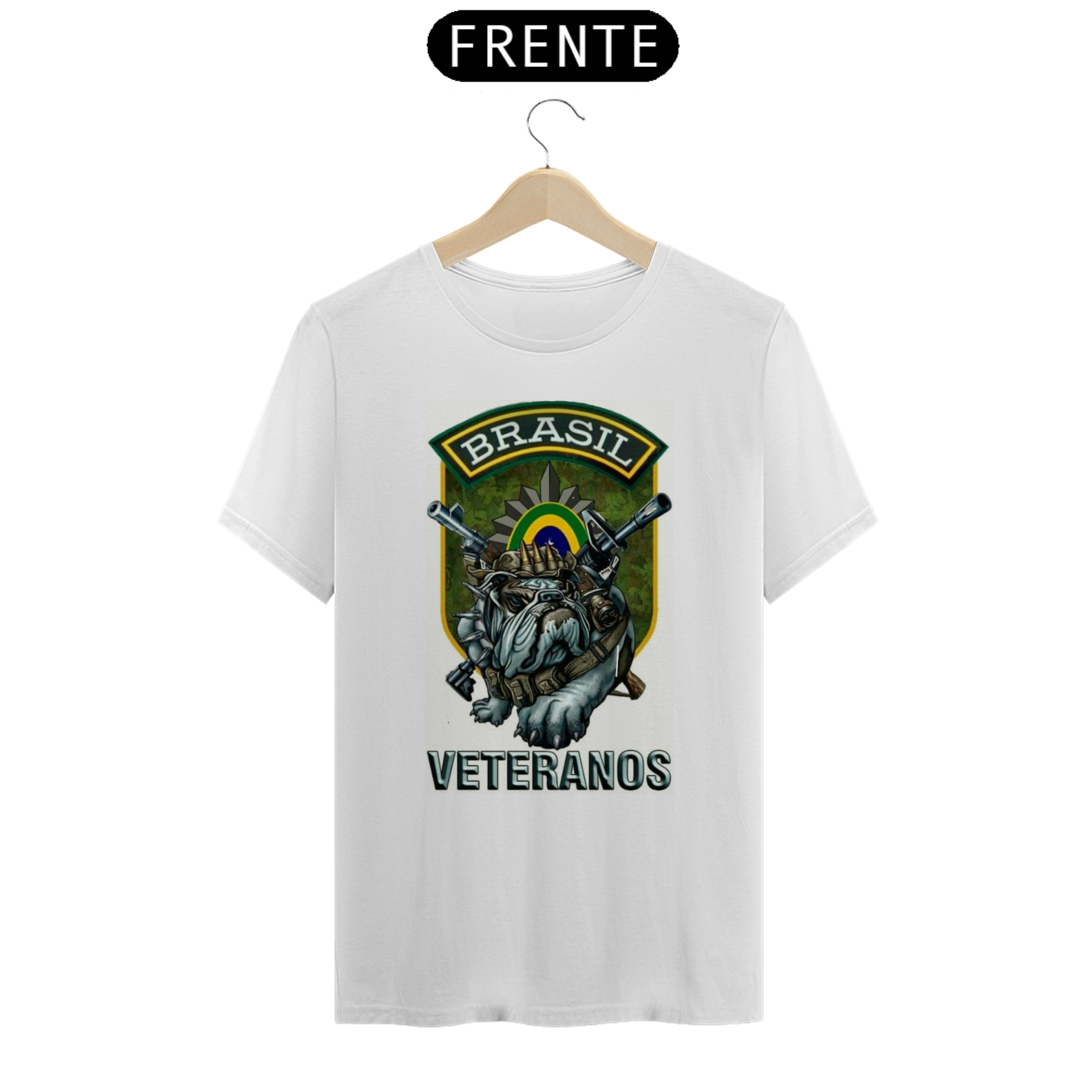 T-Shirt Classic VETERANOS DO BRASIL R$63,93 em