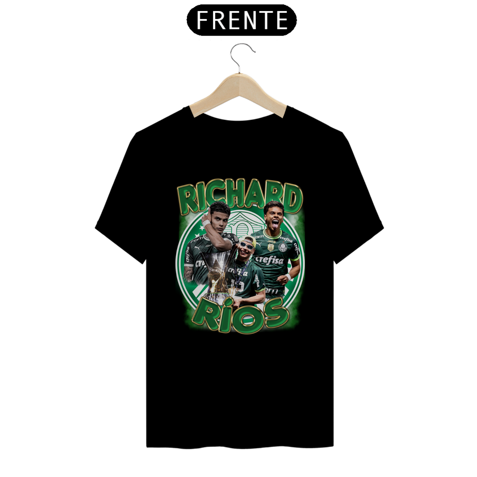 T-Shirt Classic CAMISA PERSONALIZADA: RICHARD RIOS R$61,99 em