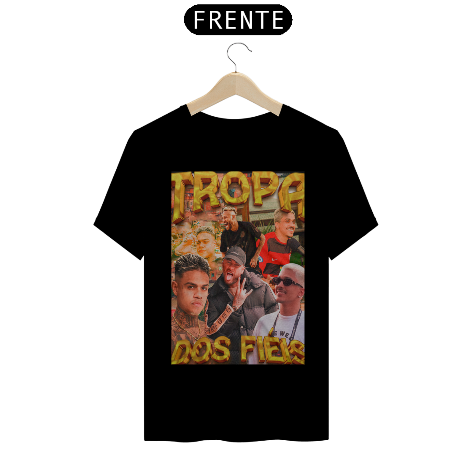 T-Shirt Classic Camisa Tropa dos Fiéis em