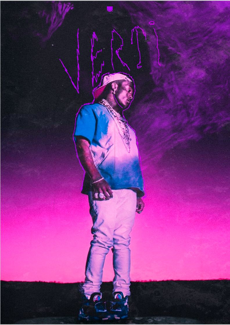 Poster Retrato Lil Uzi Verti em POSTER CLUB