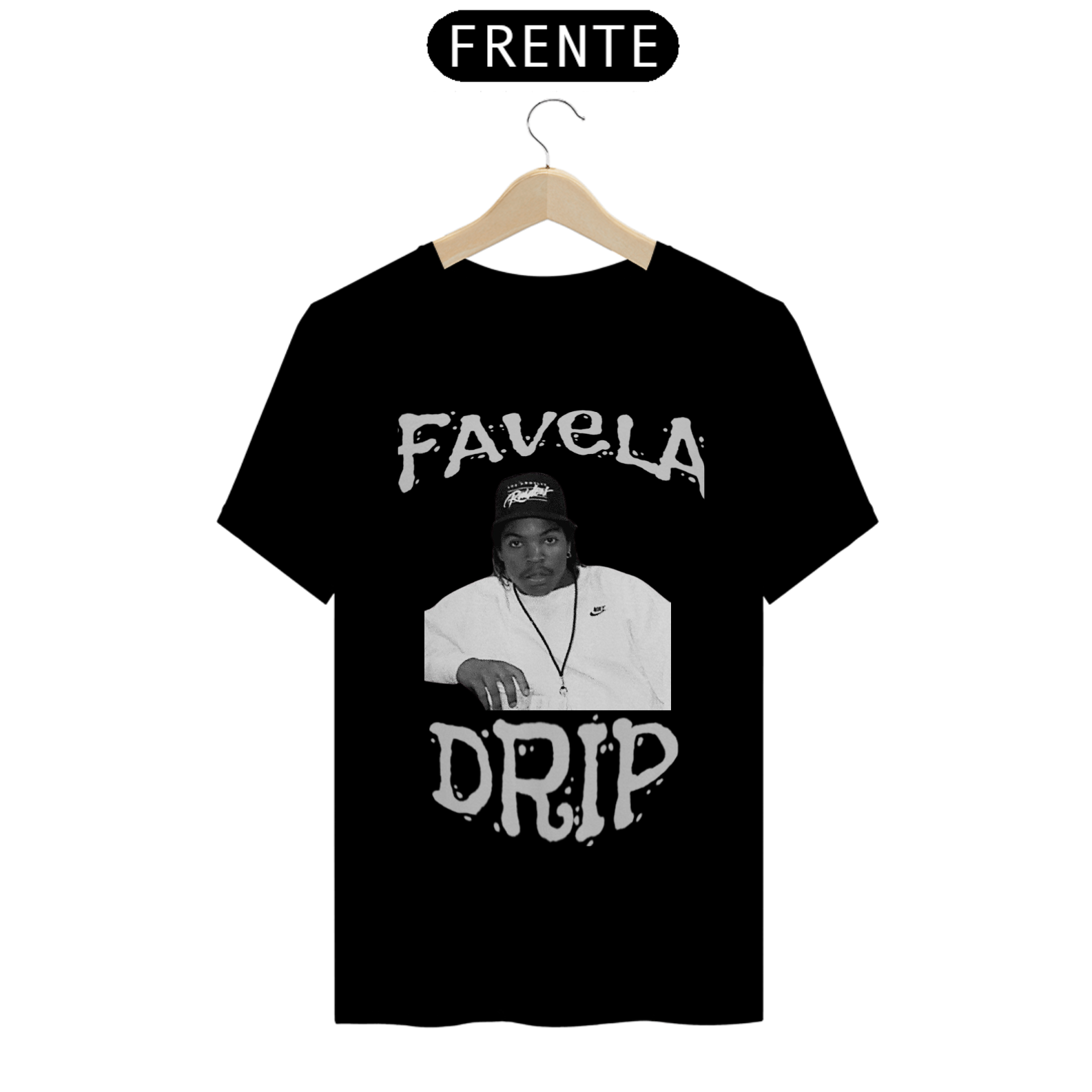 T-Shirt Prime Camisa Favela Drip - Ice Cube em