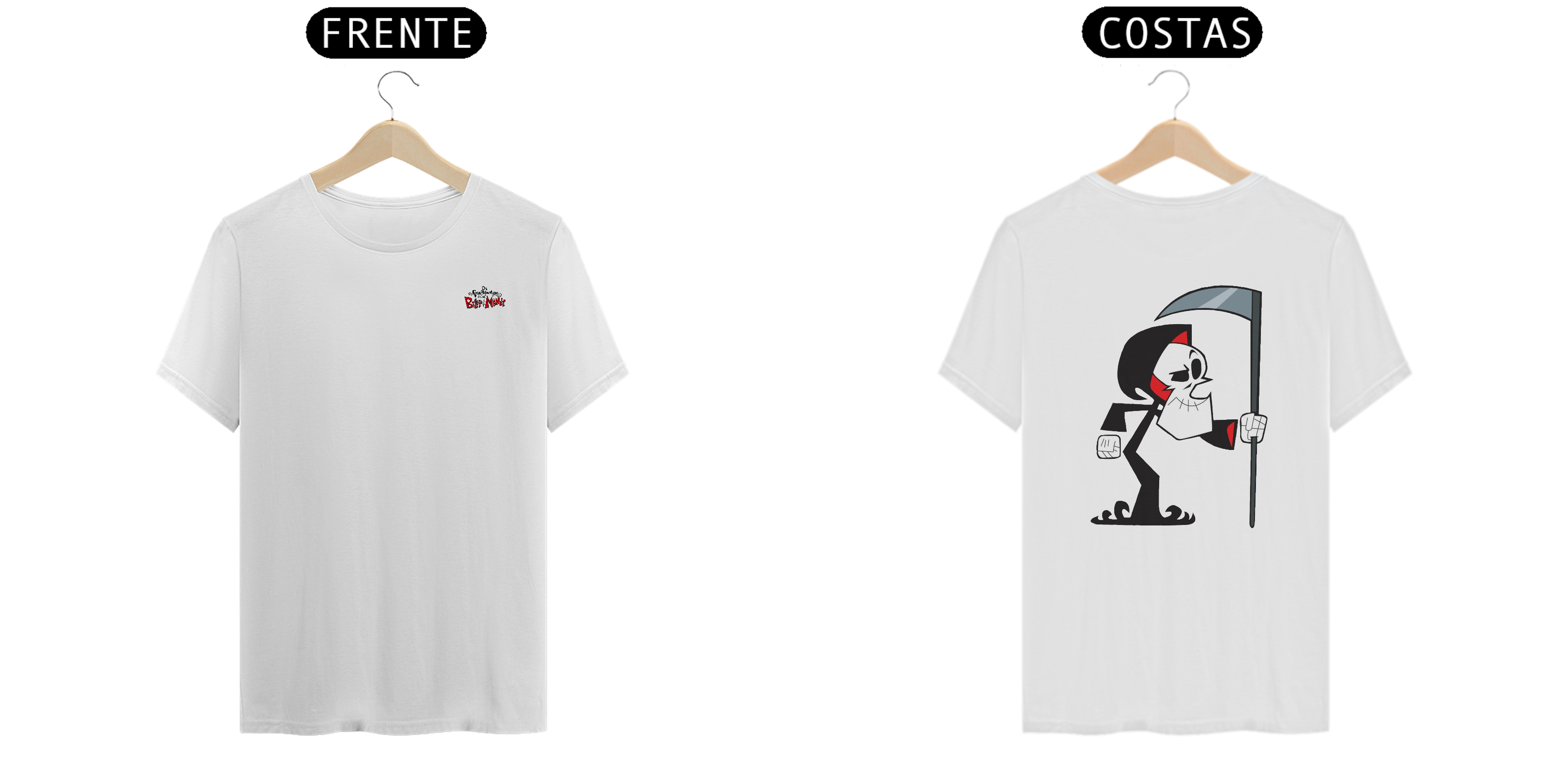 T-Shirt Pima Camisa the grim adventures of billy and mandy - Puro Osso ...