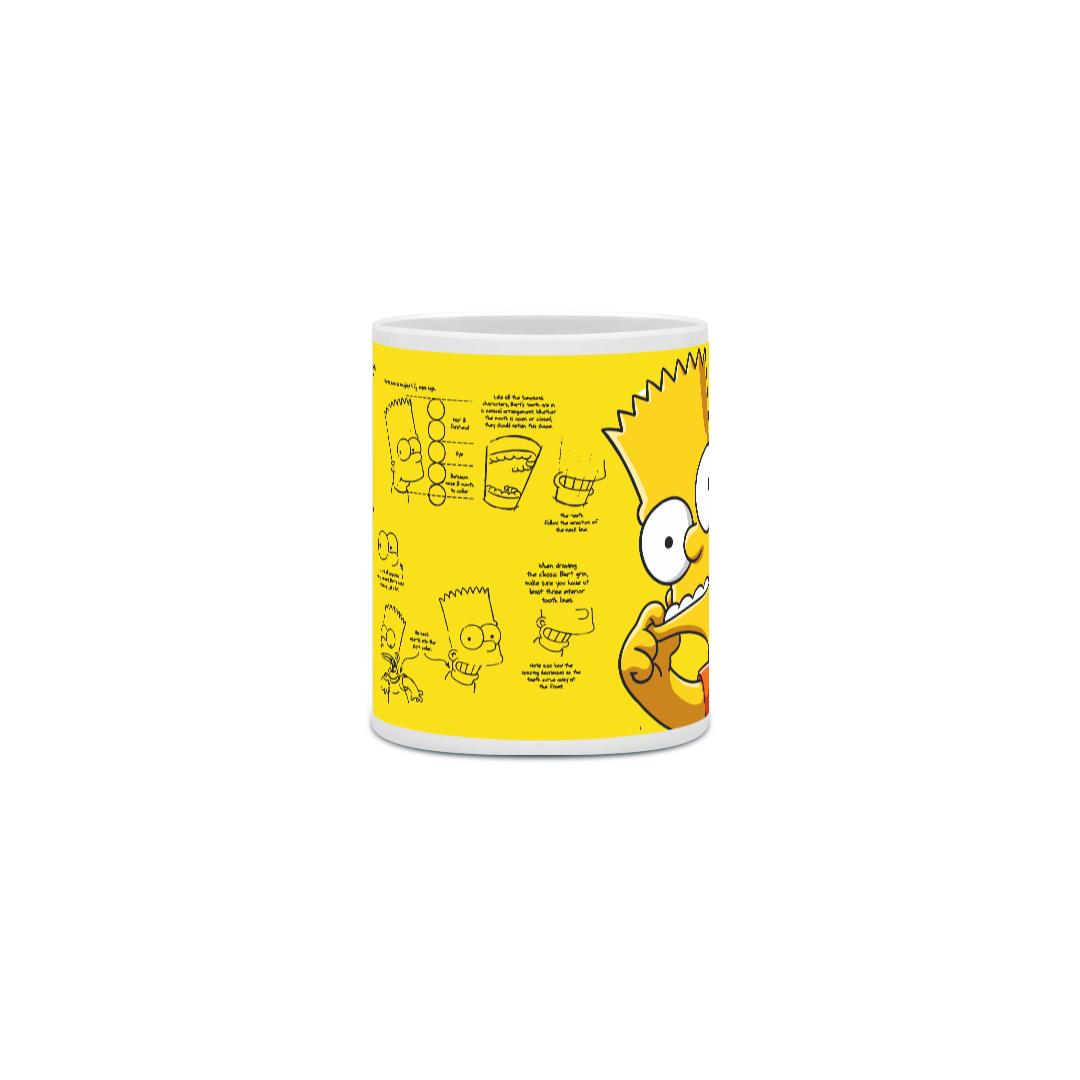 Caneca Os Simpsons - Bart Simpson R$50,39 em Universe Geek