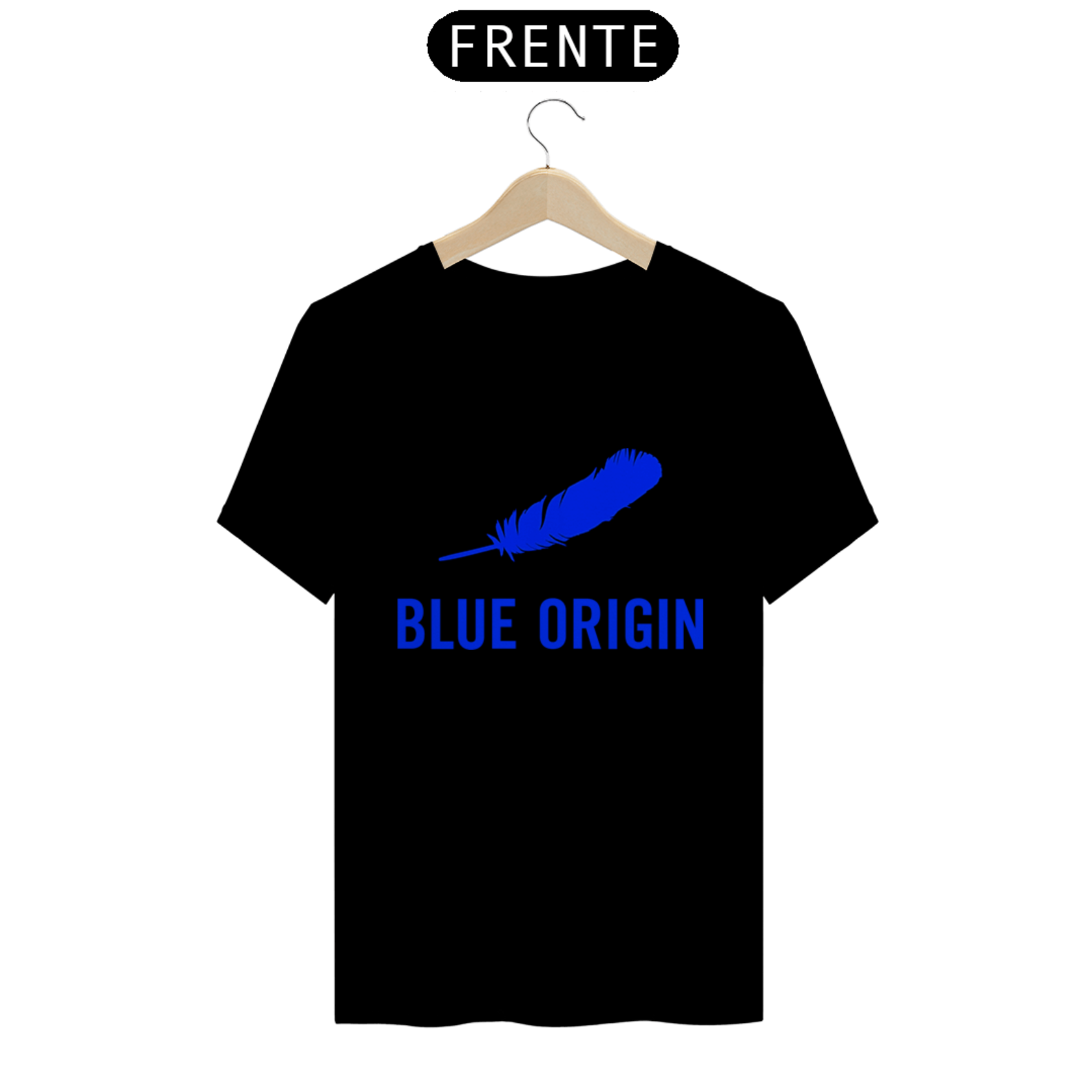 T-Shirt Prime Camiseta Blue Origin em