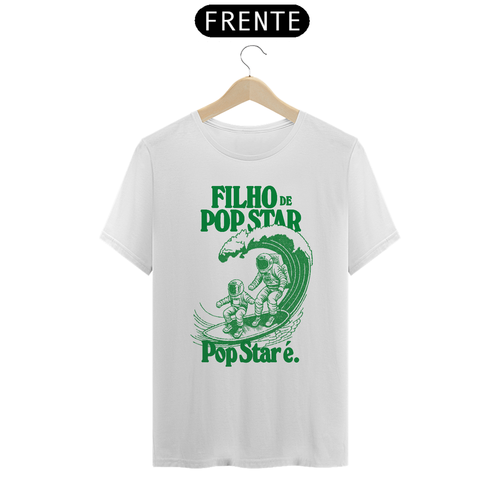 T-Shirt Prime Pop Star em Feliz & Ponto