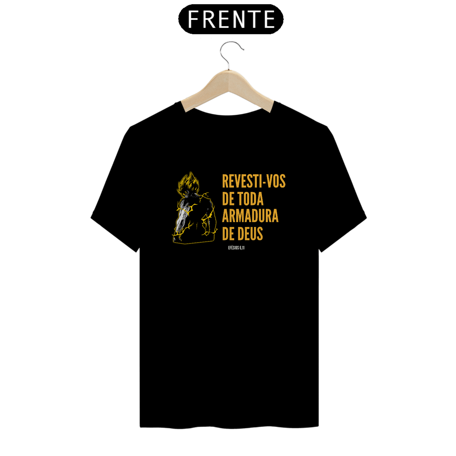 T-Shirt Prime Armadura de Deus - Prime em TRANSITION FIDEI