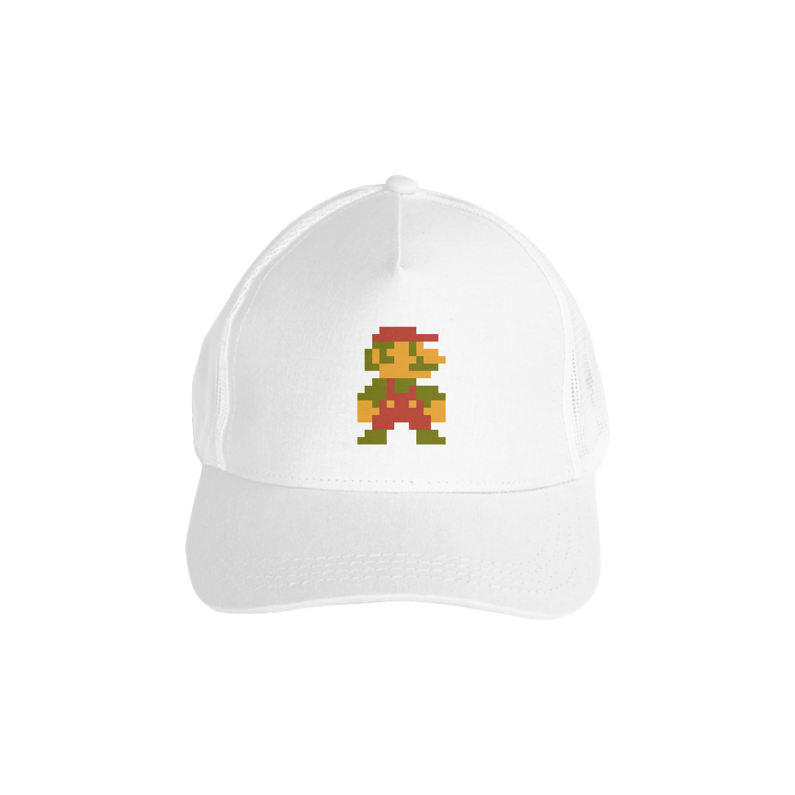 Boné Americano com Tela Boné Americano Com Tela - NES - Super Mario ...