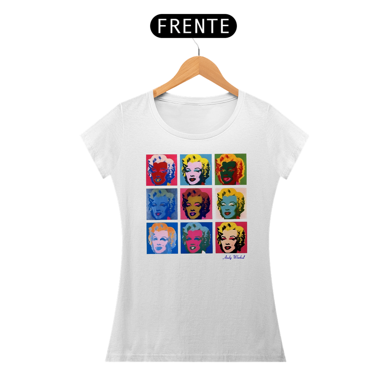 Baby Long Prime Marilyn Monroe - Andy Warhol (Baby Look Prime) R$99,90 ...