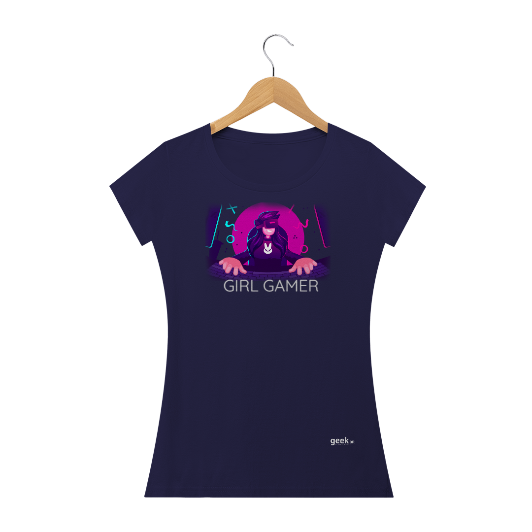 BABY LONG QUALITY Camiseta GIRL GAMER - Feminina R$64,94 em Geek BR