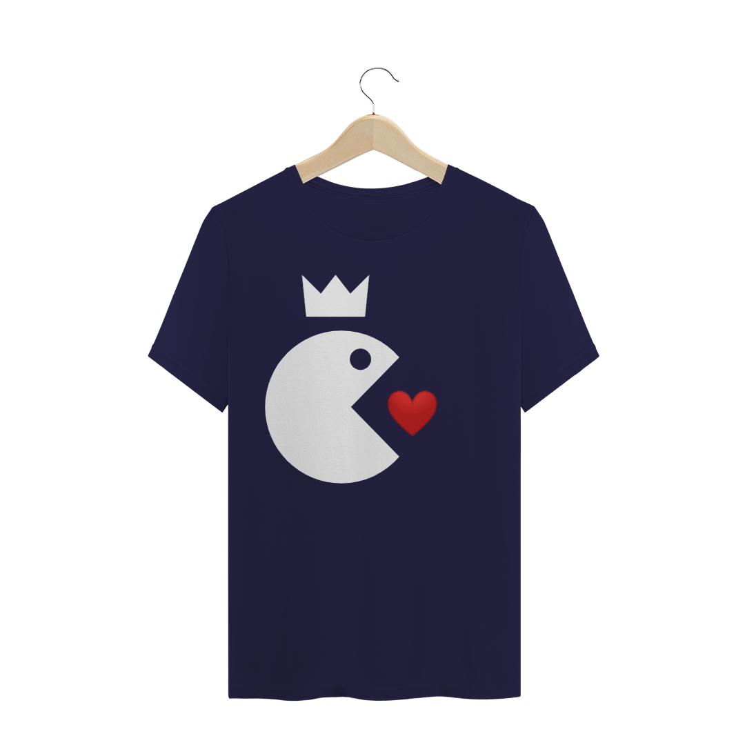 T-SHIRT QUALITY Pac-Man heart R$50,00 em